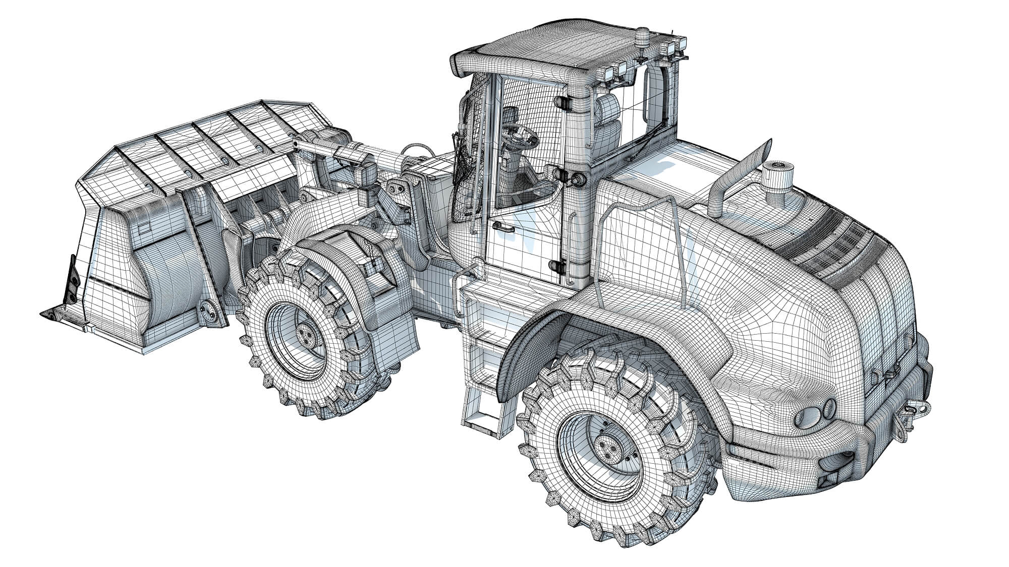 Wheel Loader - 3D Model by 3D Horse