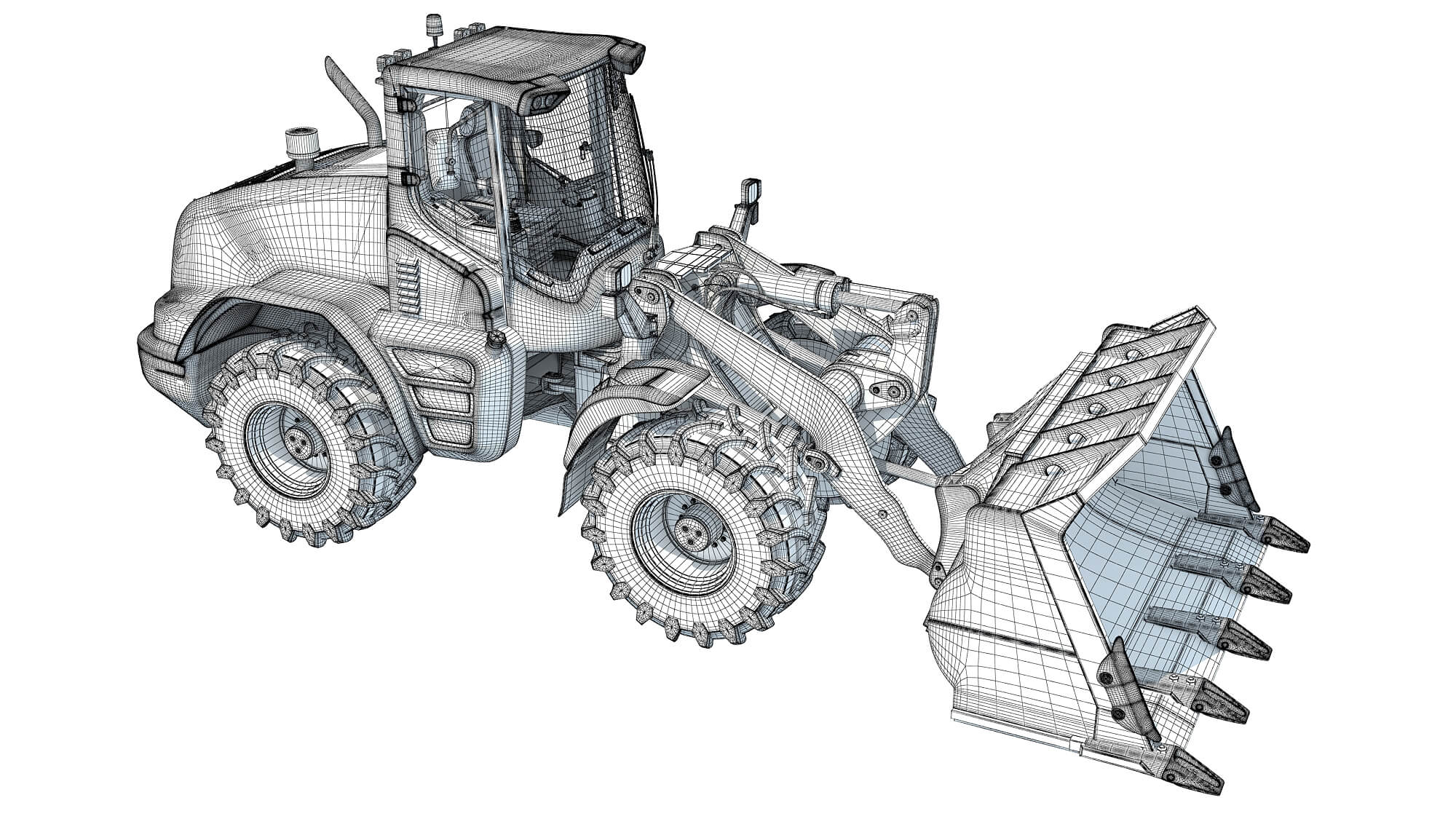 Wheel Loader - 3D Model by 3D Horse