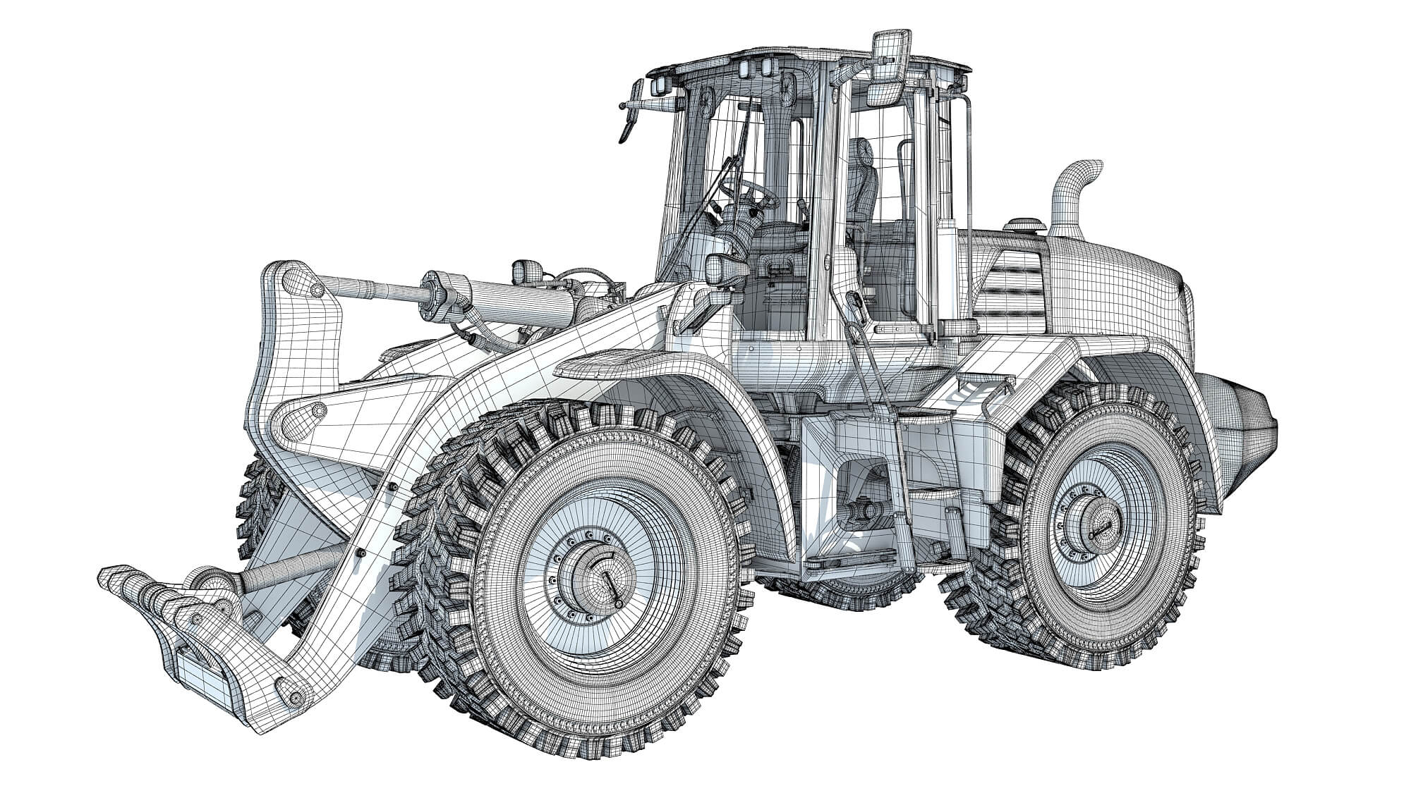 Wheel Loader 3D by 3D Horse