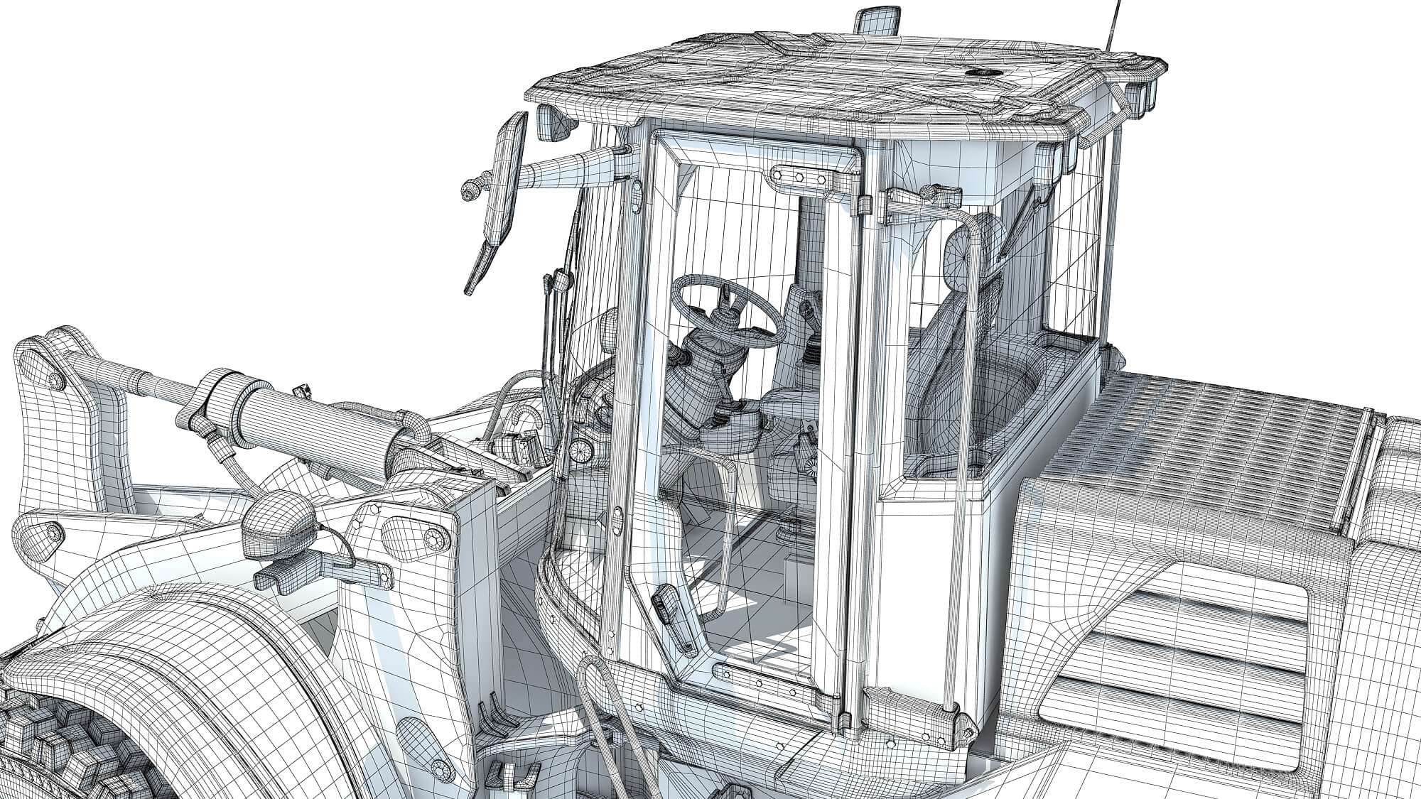 Wheel Loader 3D by 3D Horse