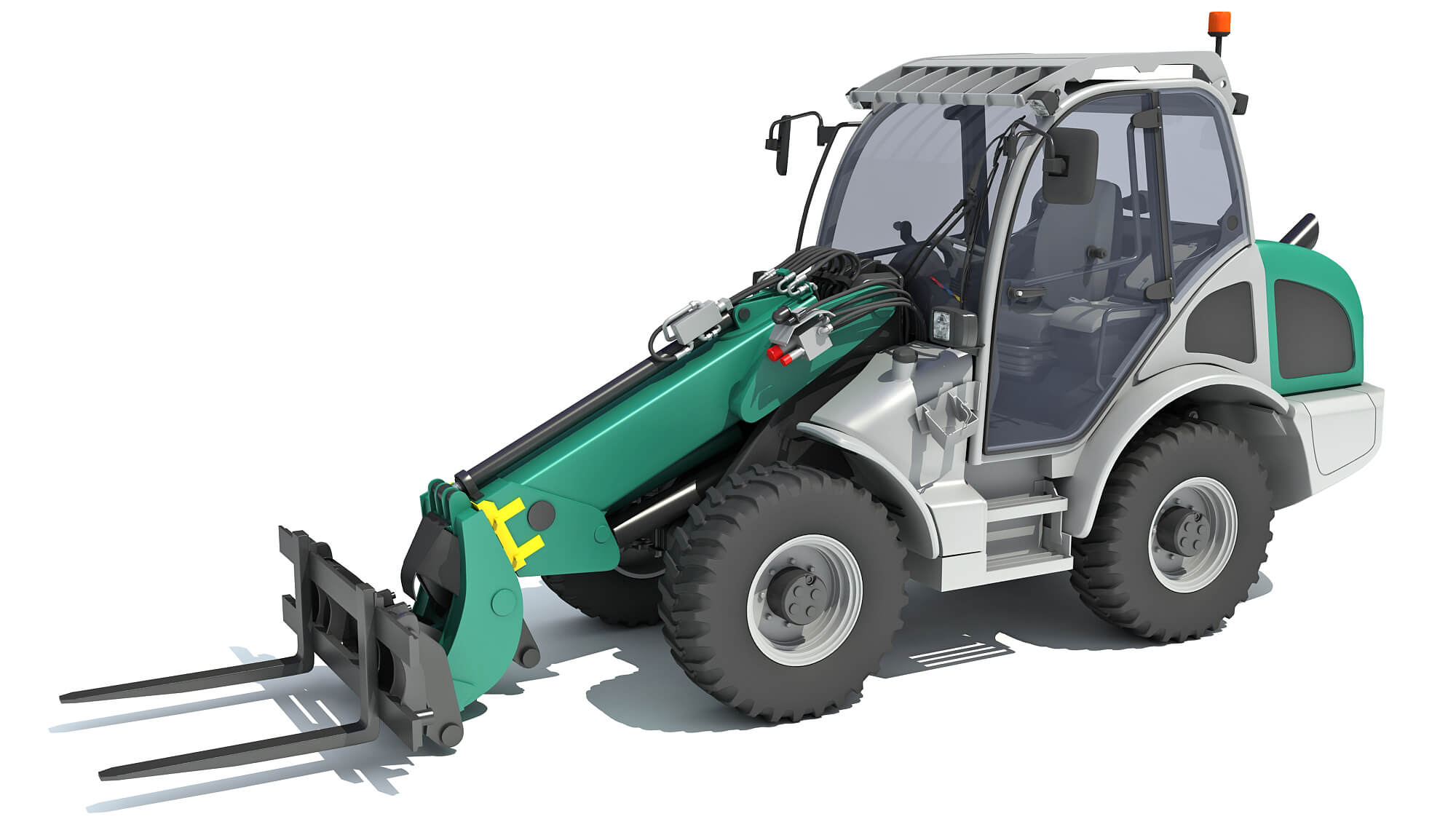 Wheel Loader 66 - 3D Model by 3D Horse