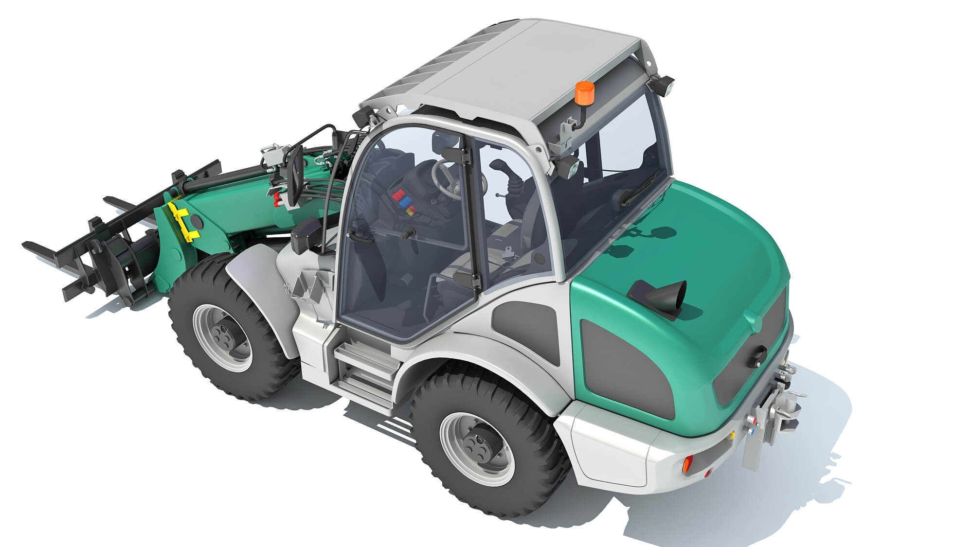 Wheel Loader 66 - 3D Model by 3D Horse