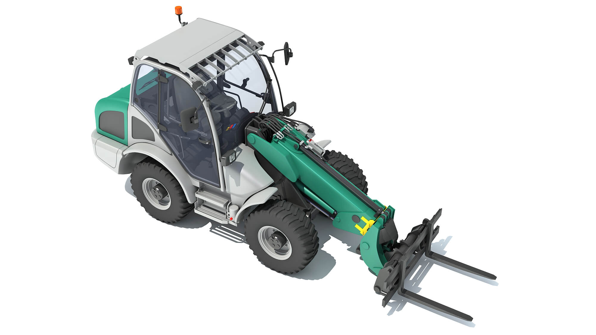 Wheel Loader 66 - 3D Model by 3D Horse