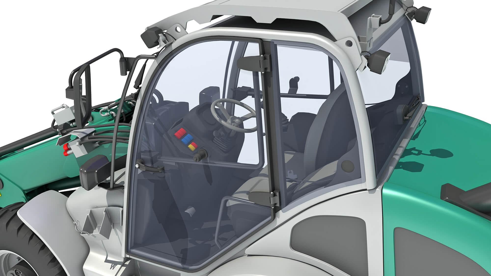 Wheel Loader 66 - 3D Model by 3D Horse