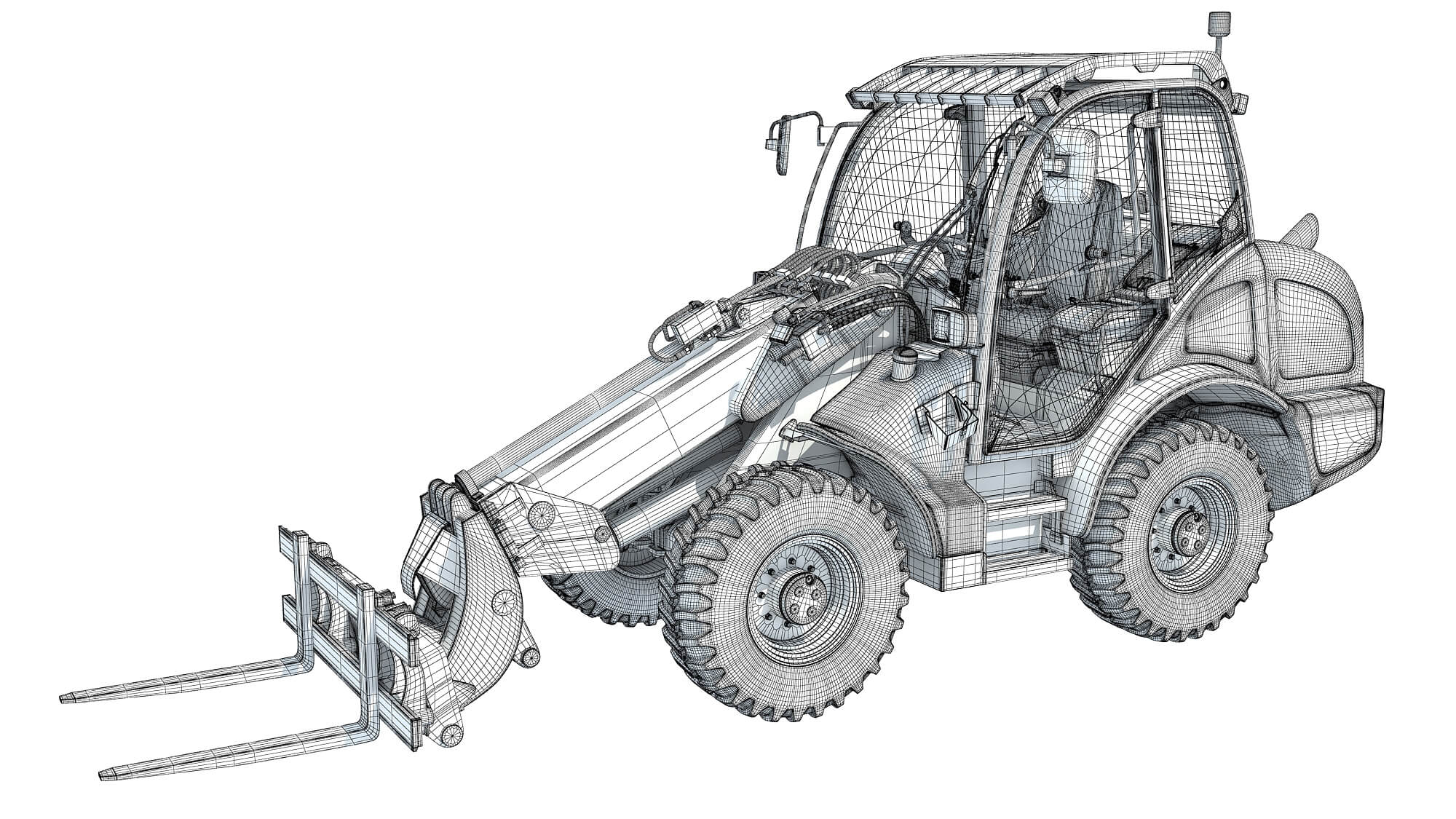 Wheel Loader 66 - 3D Model by 3D Horse