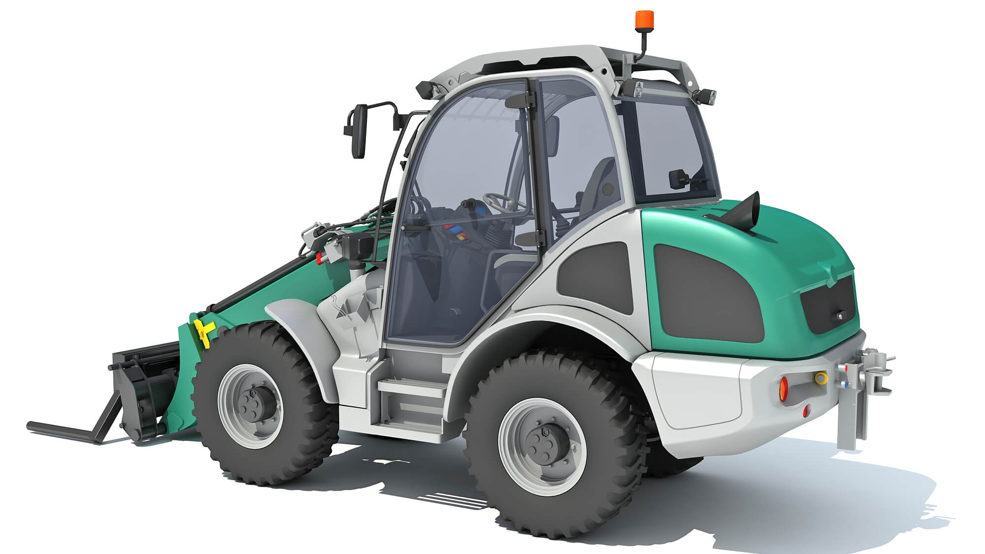 Wheel Loader 77 - 3D Model by 3D Horse