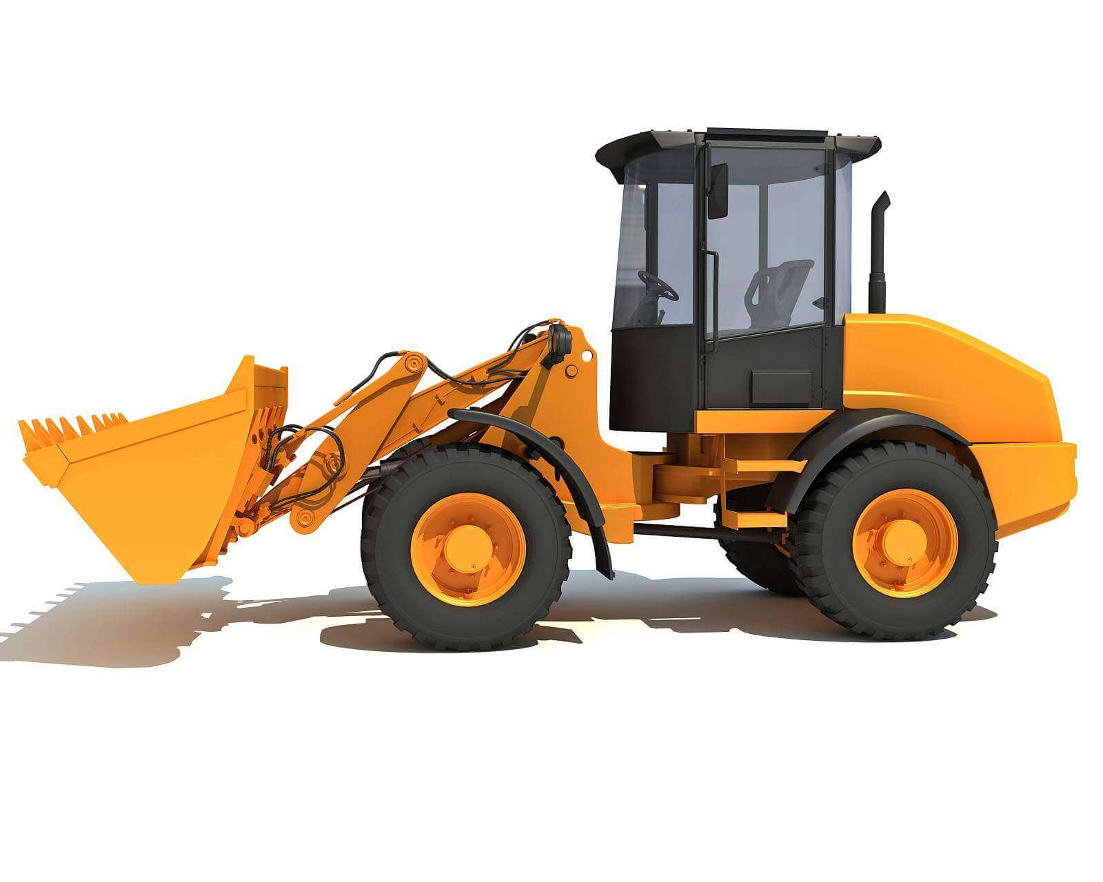 Wheel Loader - 3D Model by 3D Horse
