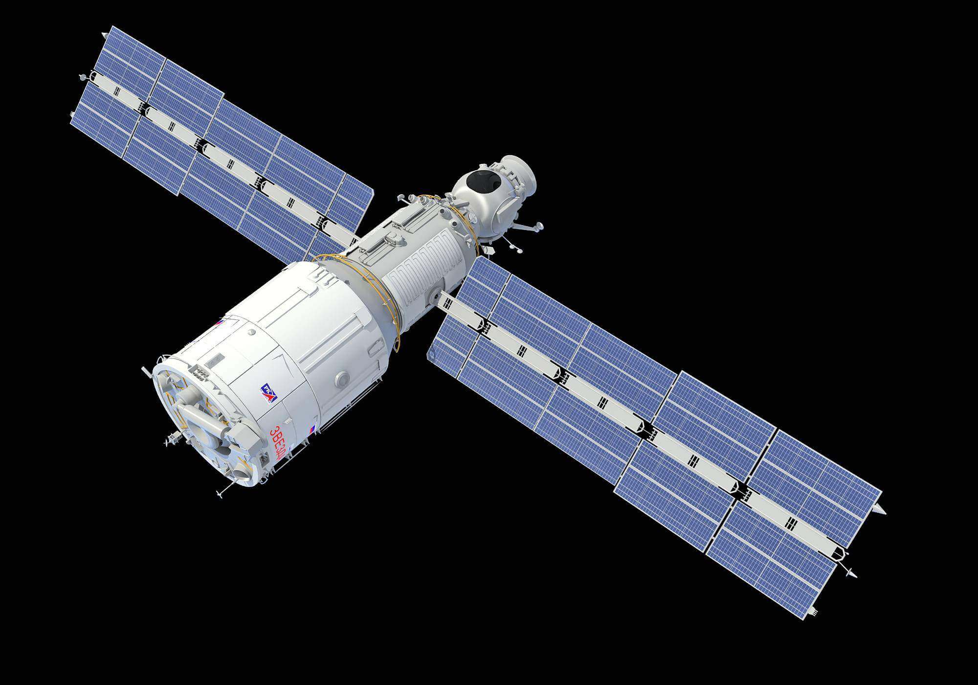 Zvezda Service Module ISS - 3D Model by 3D Horse