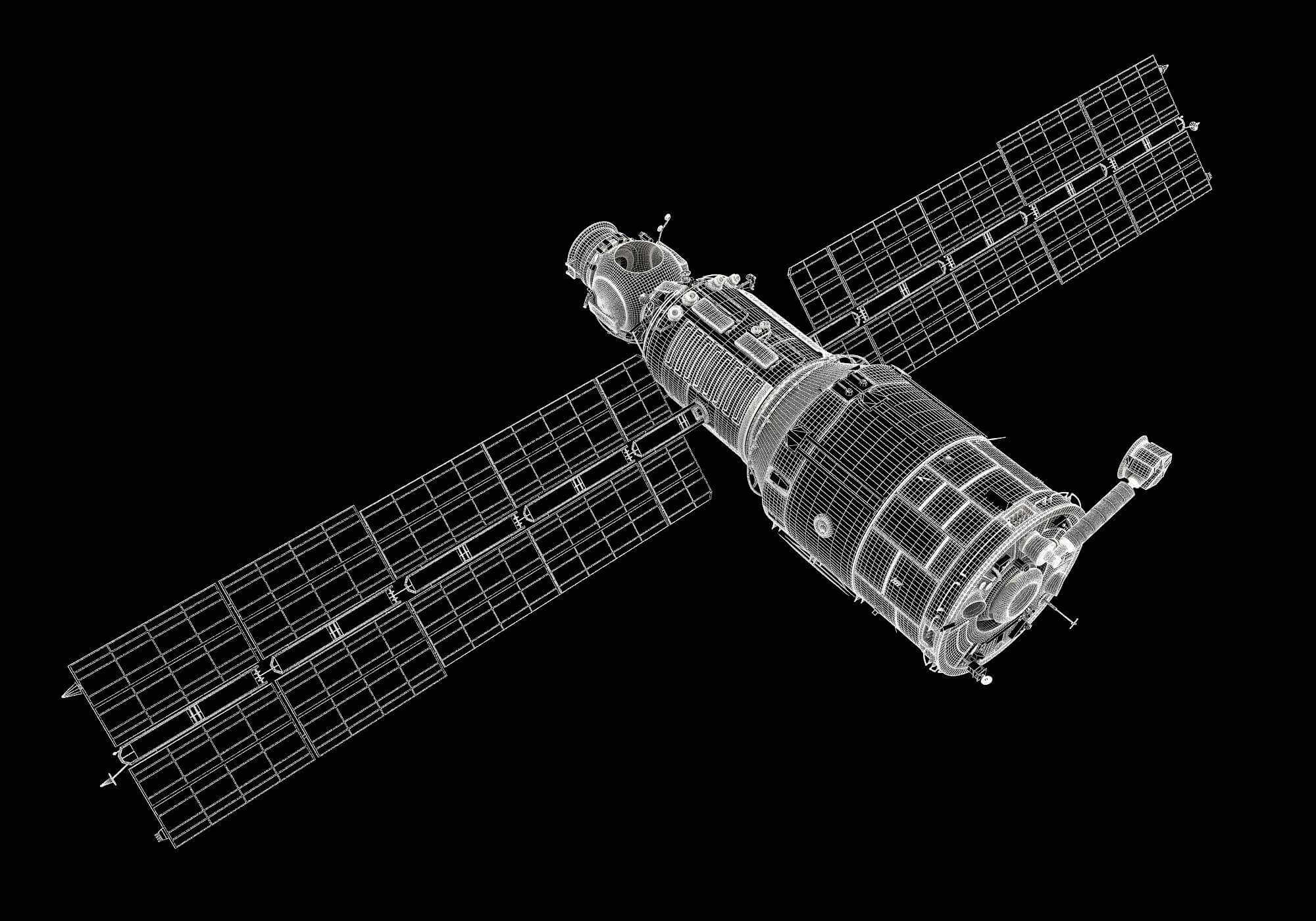 Zvezda Service Module ISS - 3D Model by 3D Horse