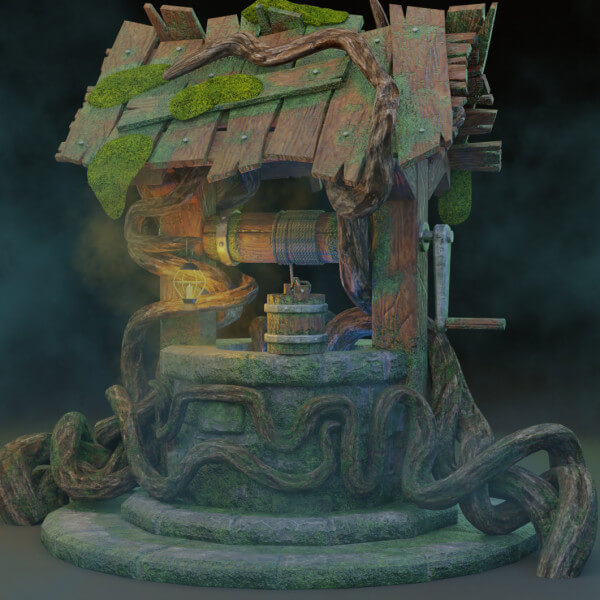 Magic Crystal 3D Render | RenderHub Gallery