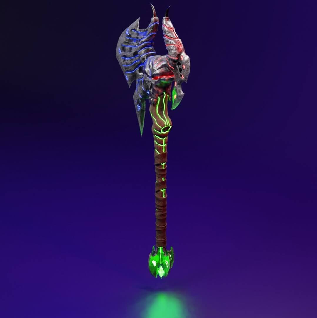 Magic Axe - 3D Model by 3D_Kod