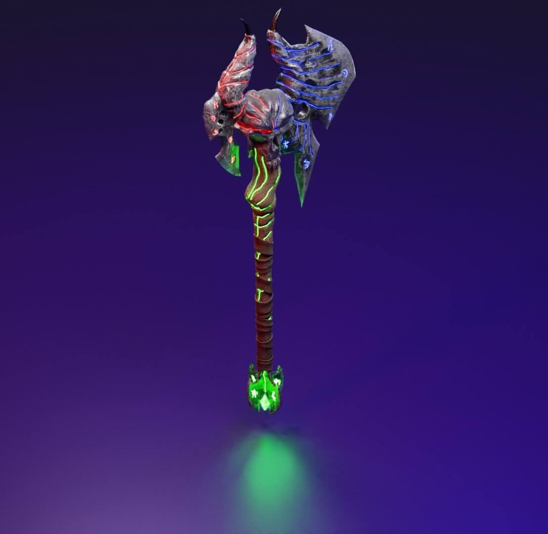 Magic Axe - 3D Model by 3D_Kod