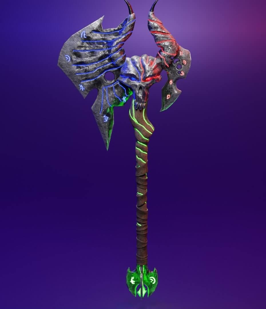 Magic Axe - 3D Model by 3D_Kod
