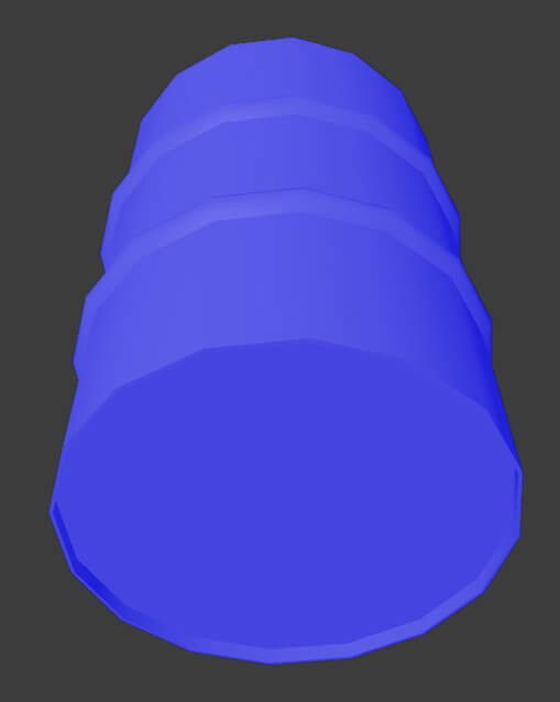 Metal Barrel with Elements of Dirt Rust and Stickers - 3D Model by 3D_Kod