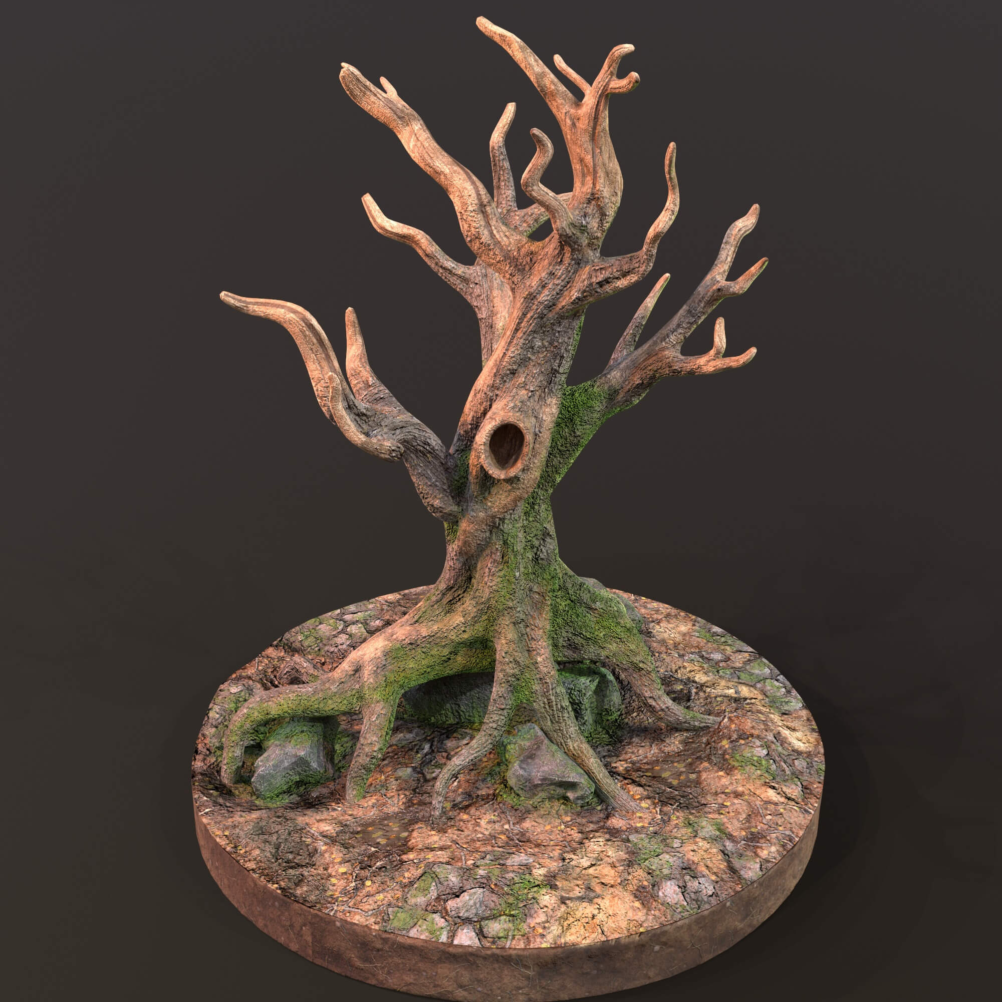 Old Tree - 3D Model by 3D_Kod