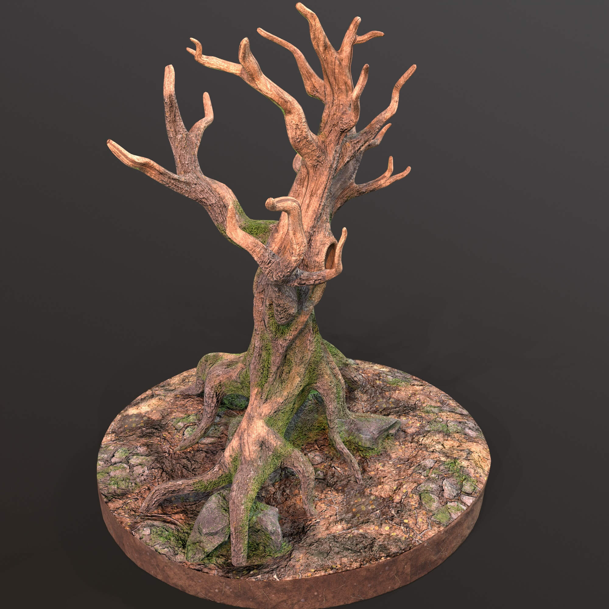 Old Tree - 3D Model by 3D_Kod