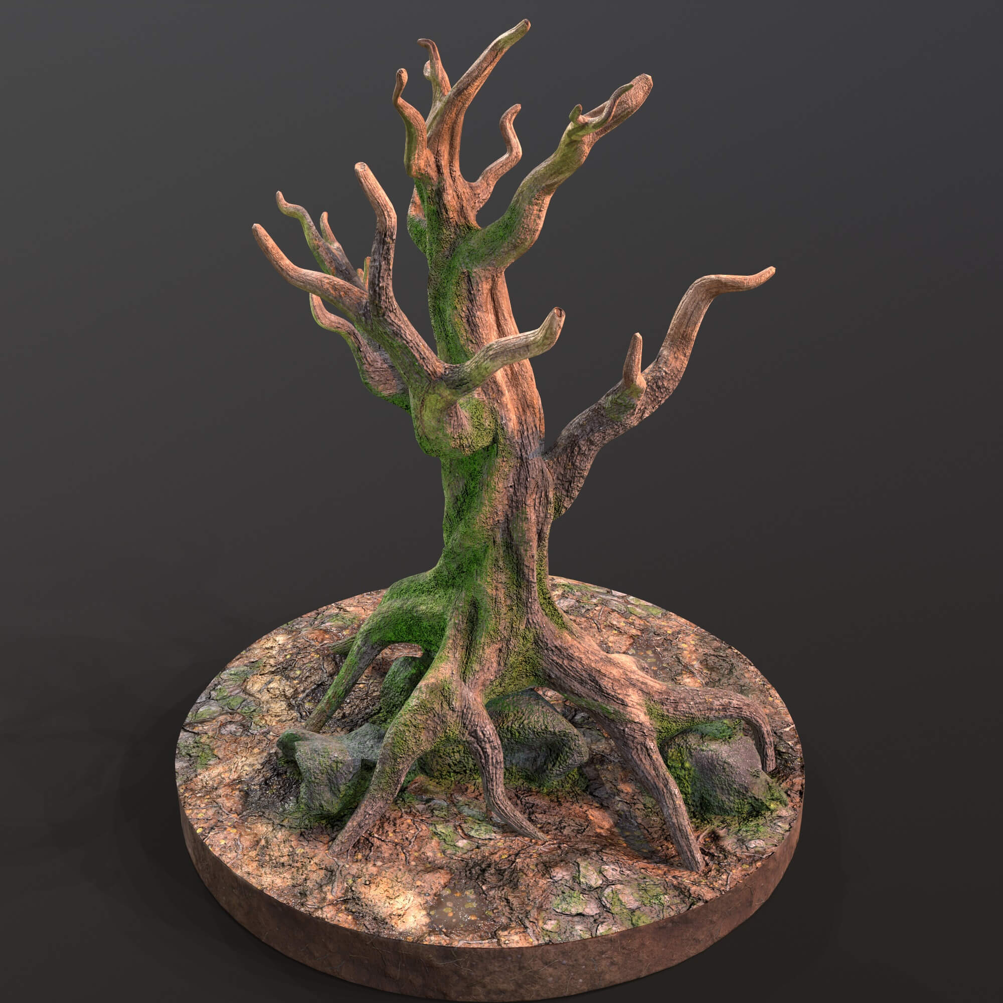 Old Tree - 3D Model by 3D_Kod