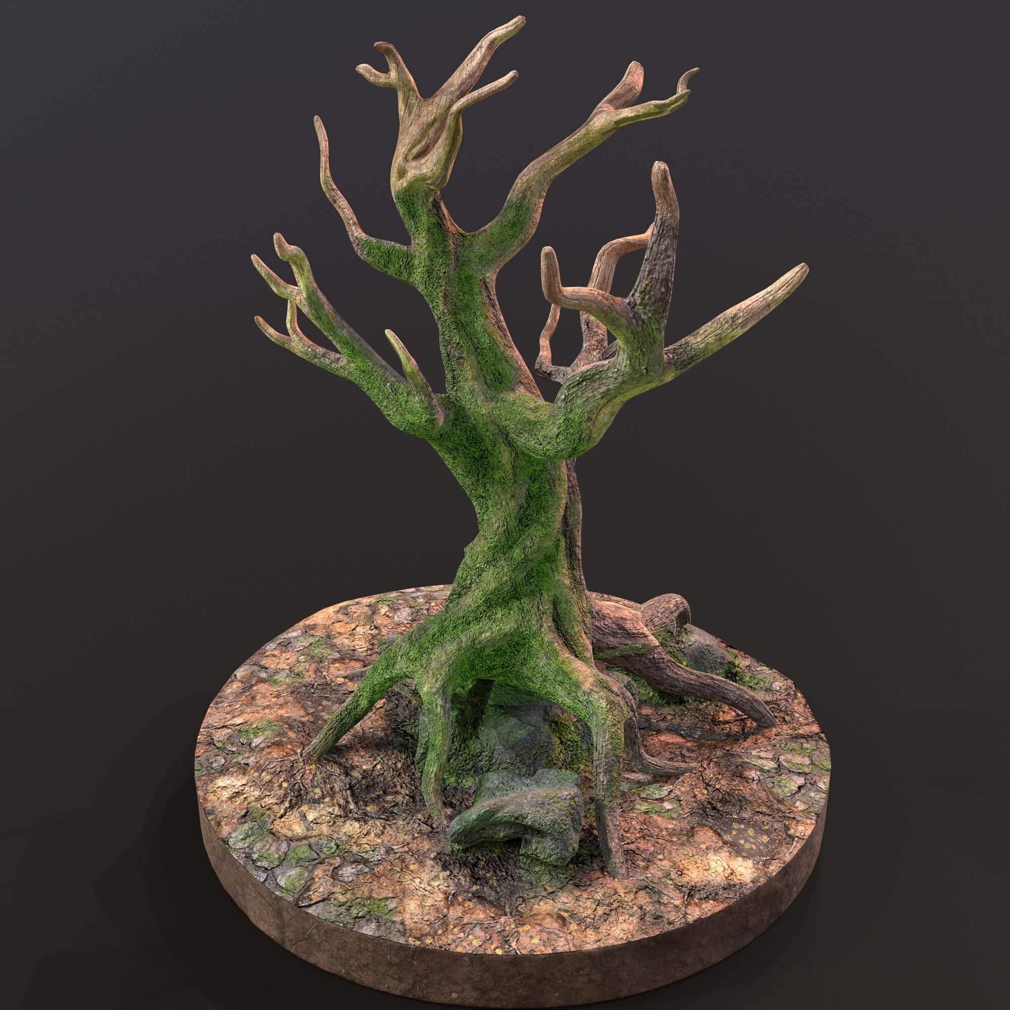 Old Tree - 3D Model by 3D_Kod