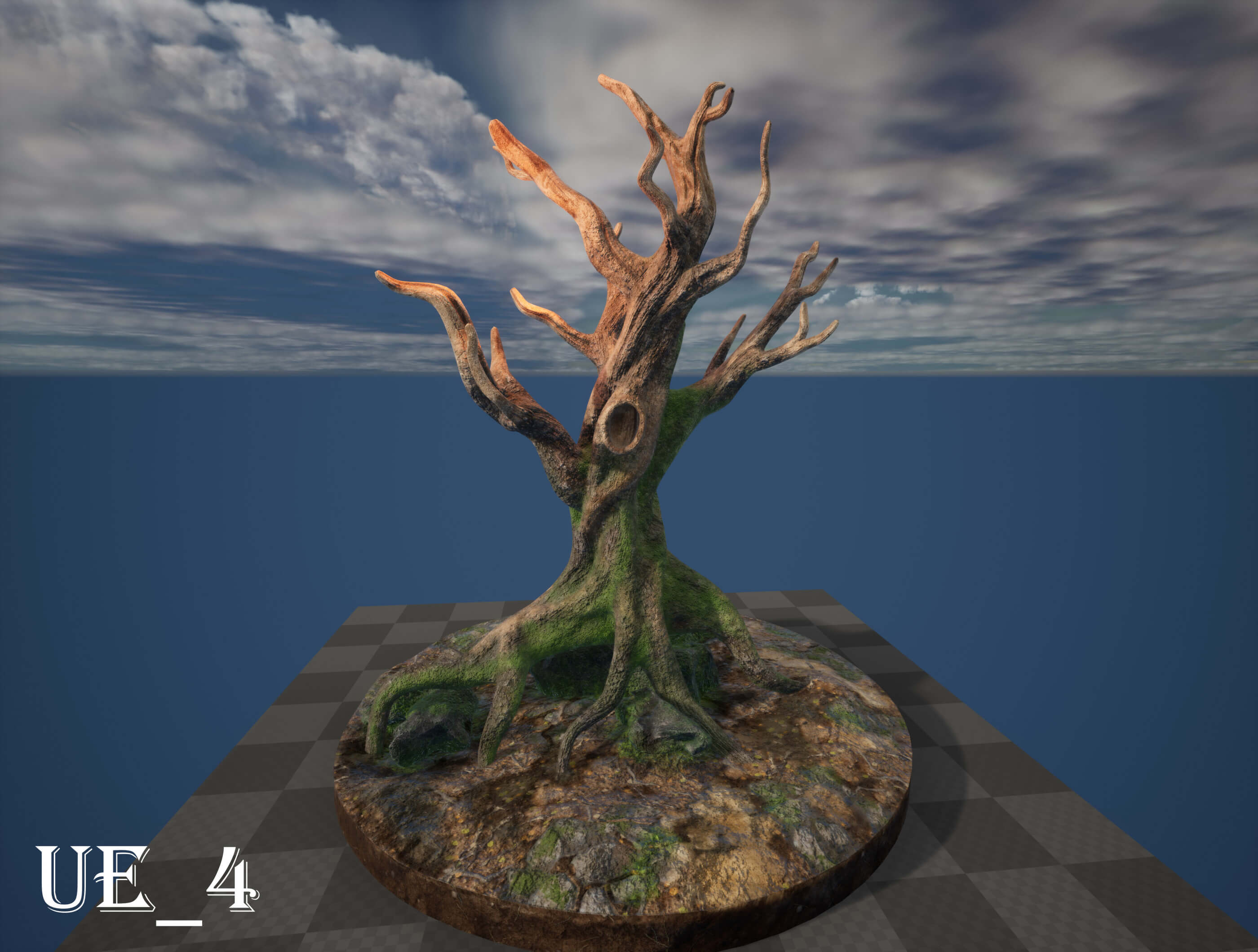 Old Tree - 3D Model by 3D_Kod