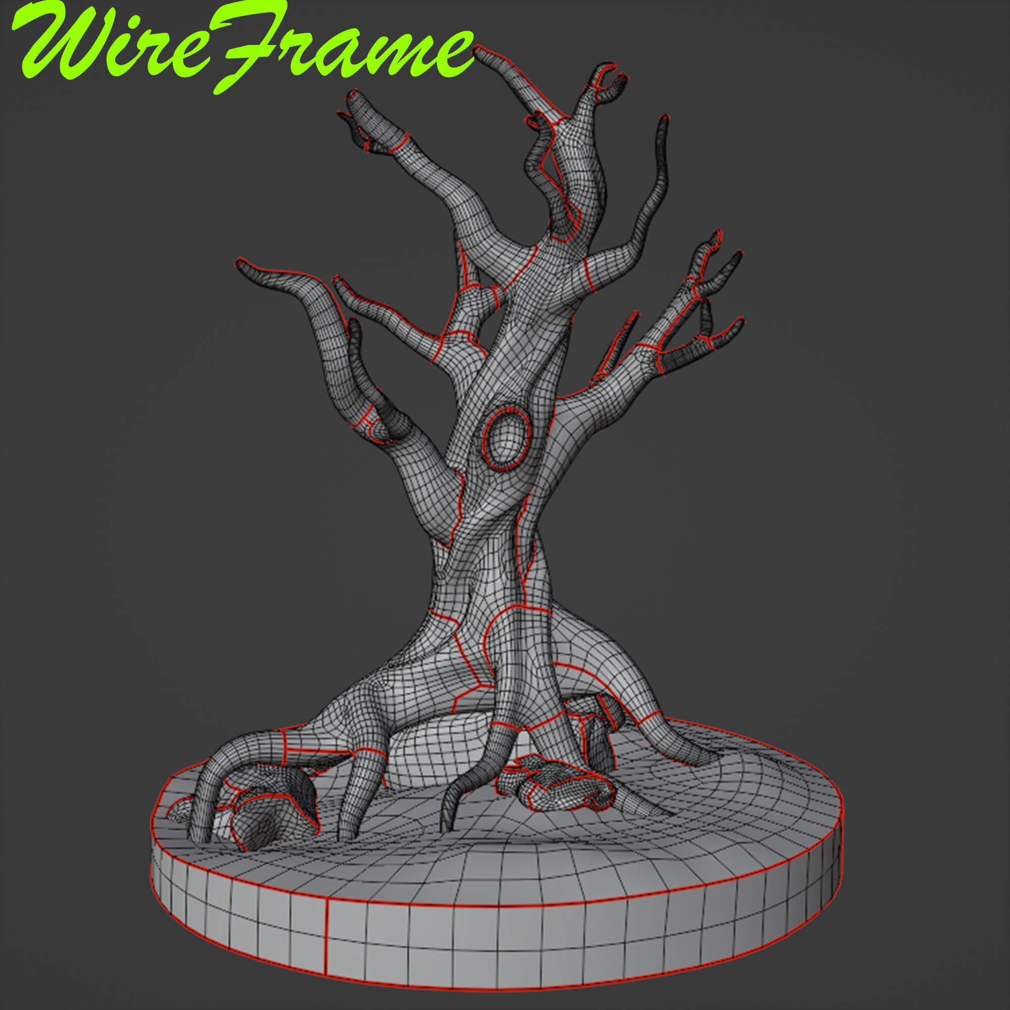 Old Tree - 3D Model by 3D_Kod