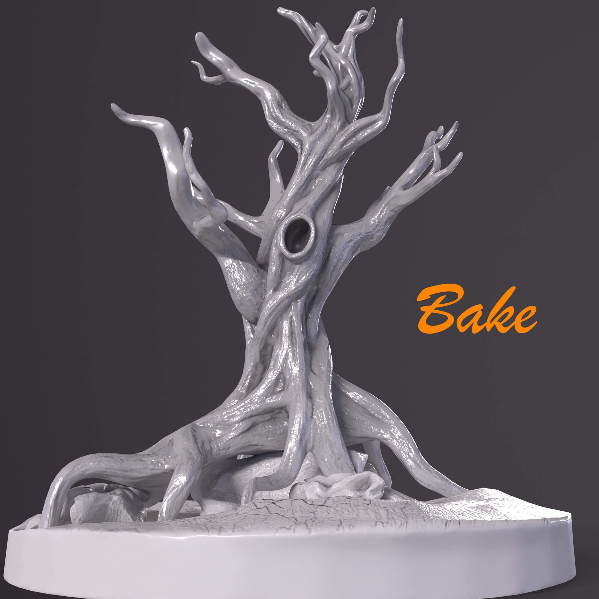Old Tree - 3D Model by 3D_Kod