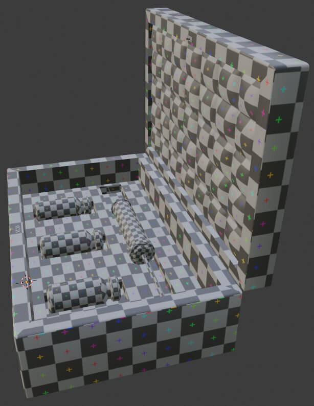 Stylized Box with Covid-19 Virus and Vaccines 3D Model by 3D_Kod