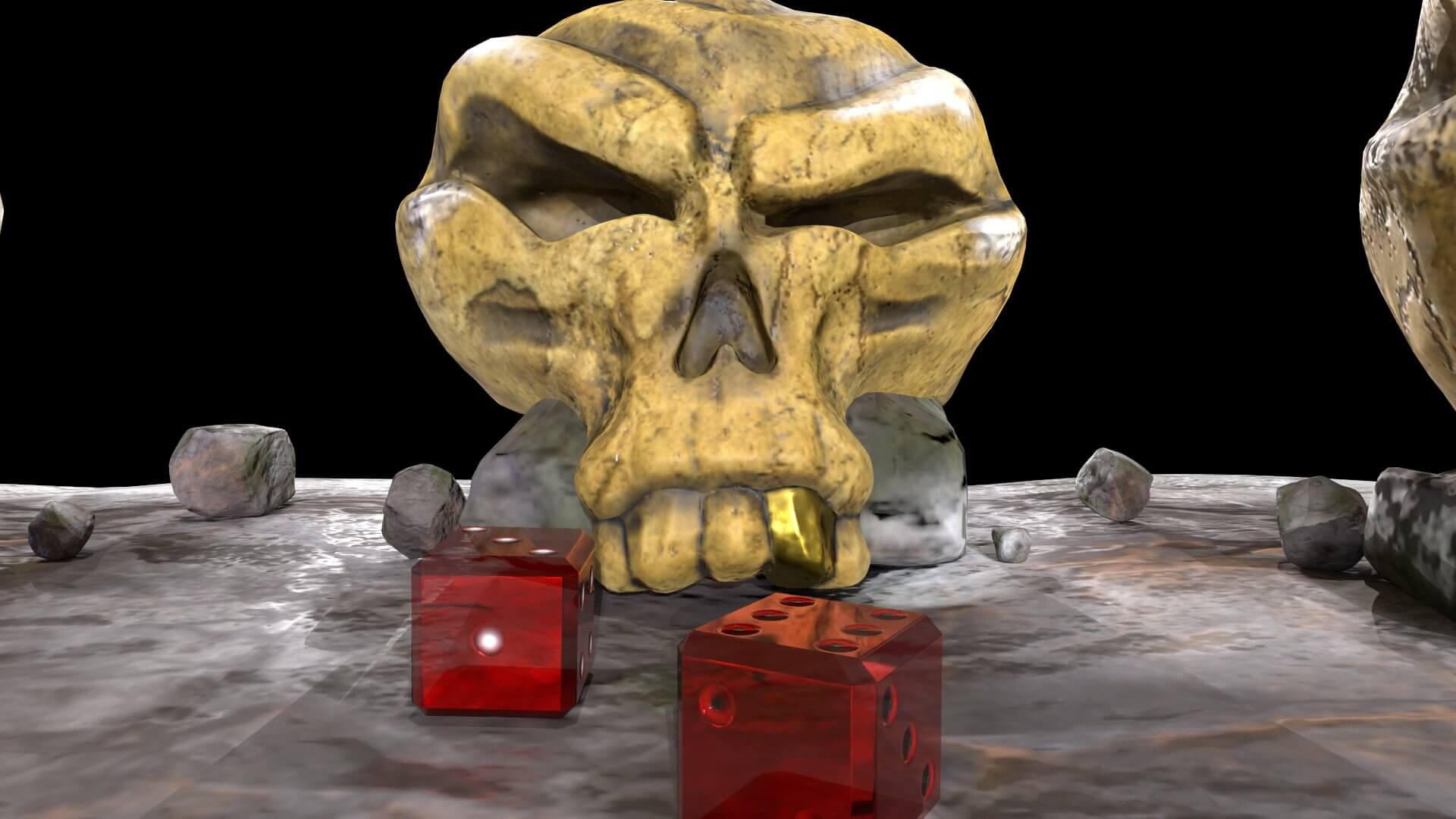 Stylized Magic Skulls - 3D Model by 3D_Kod