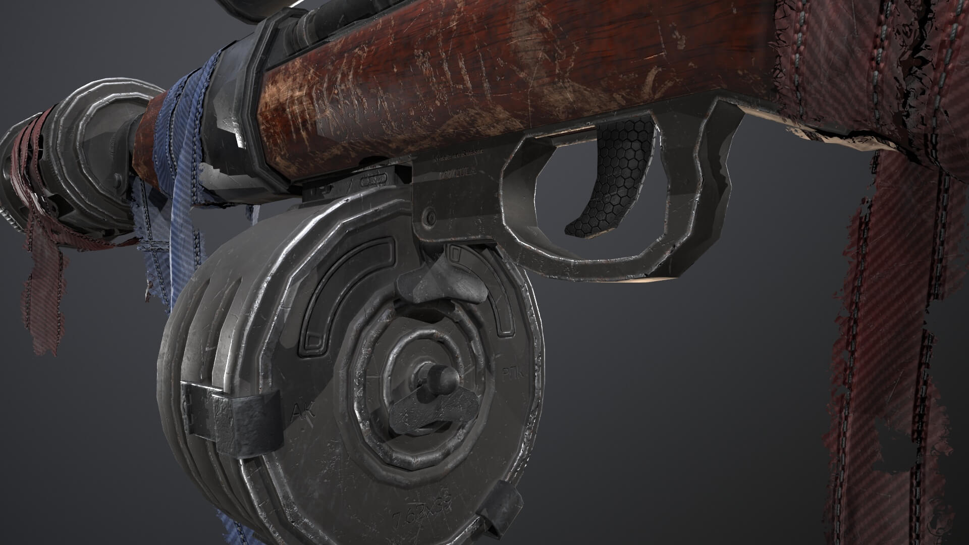 Stylized Sniper Rifle - 3D Model by 3D_Kod