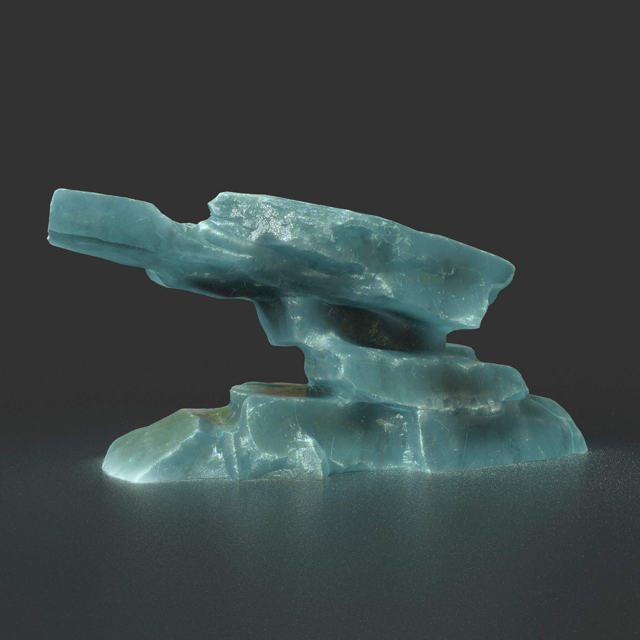 Big Ice Formation 200928 - Frozen 3D Model by 3d-landscape