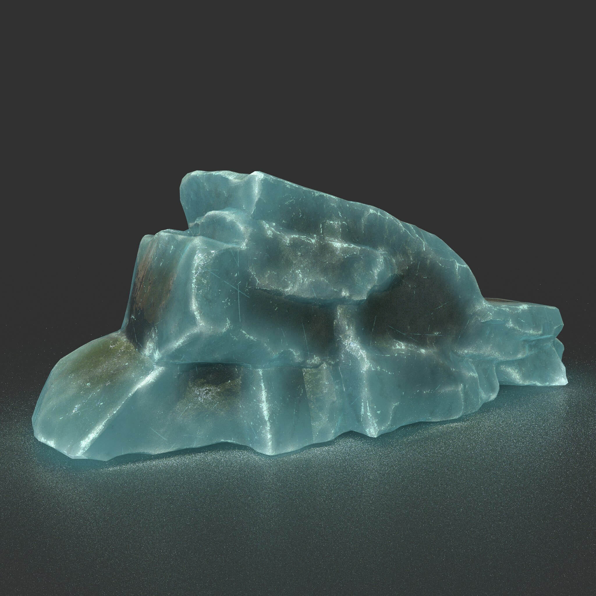 Big Ice Formation 200928 - Frozen 3D Model by 3d-landscape