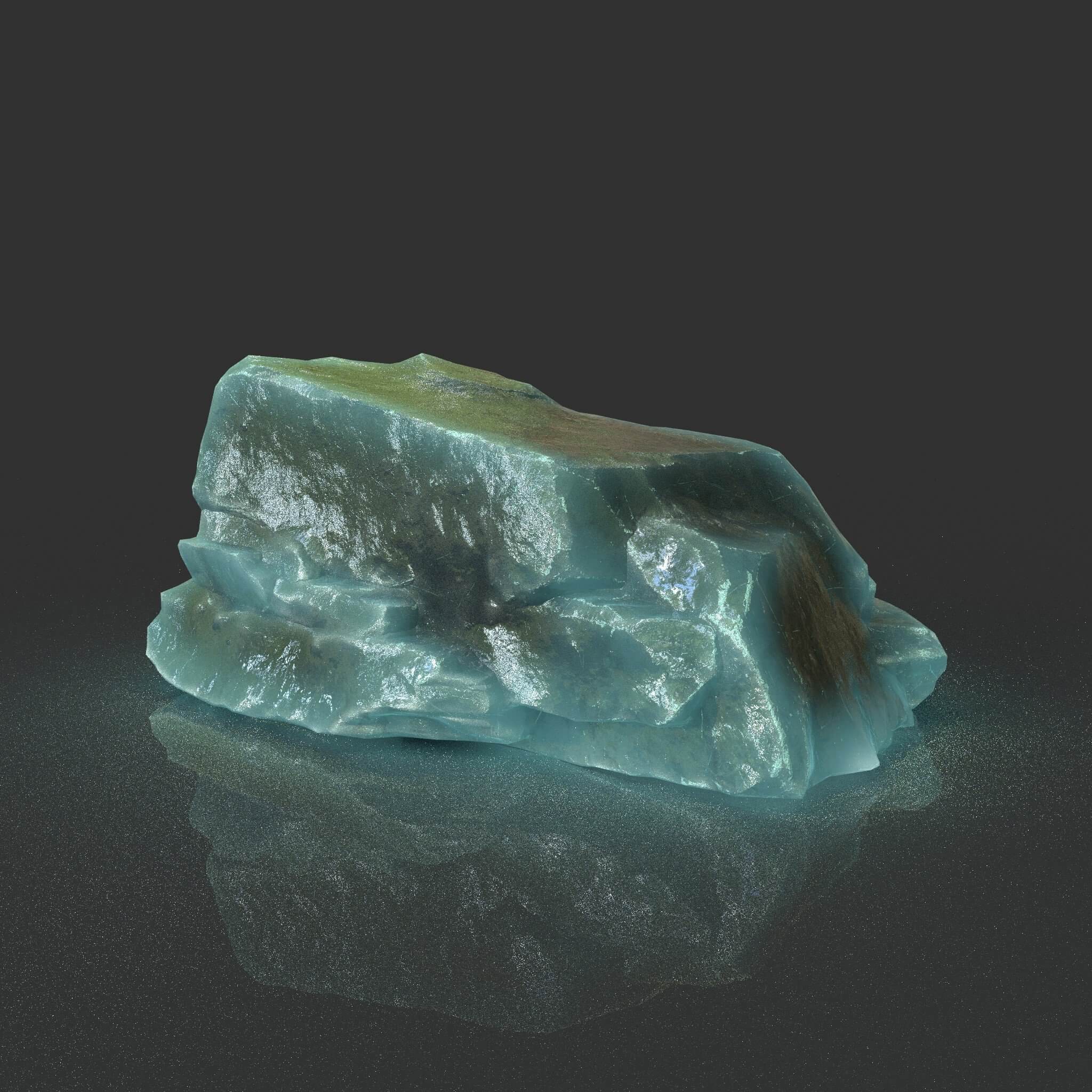 Big Ice Formation 200928 - Frozen 3D Model by 3d-landscape