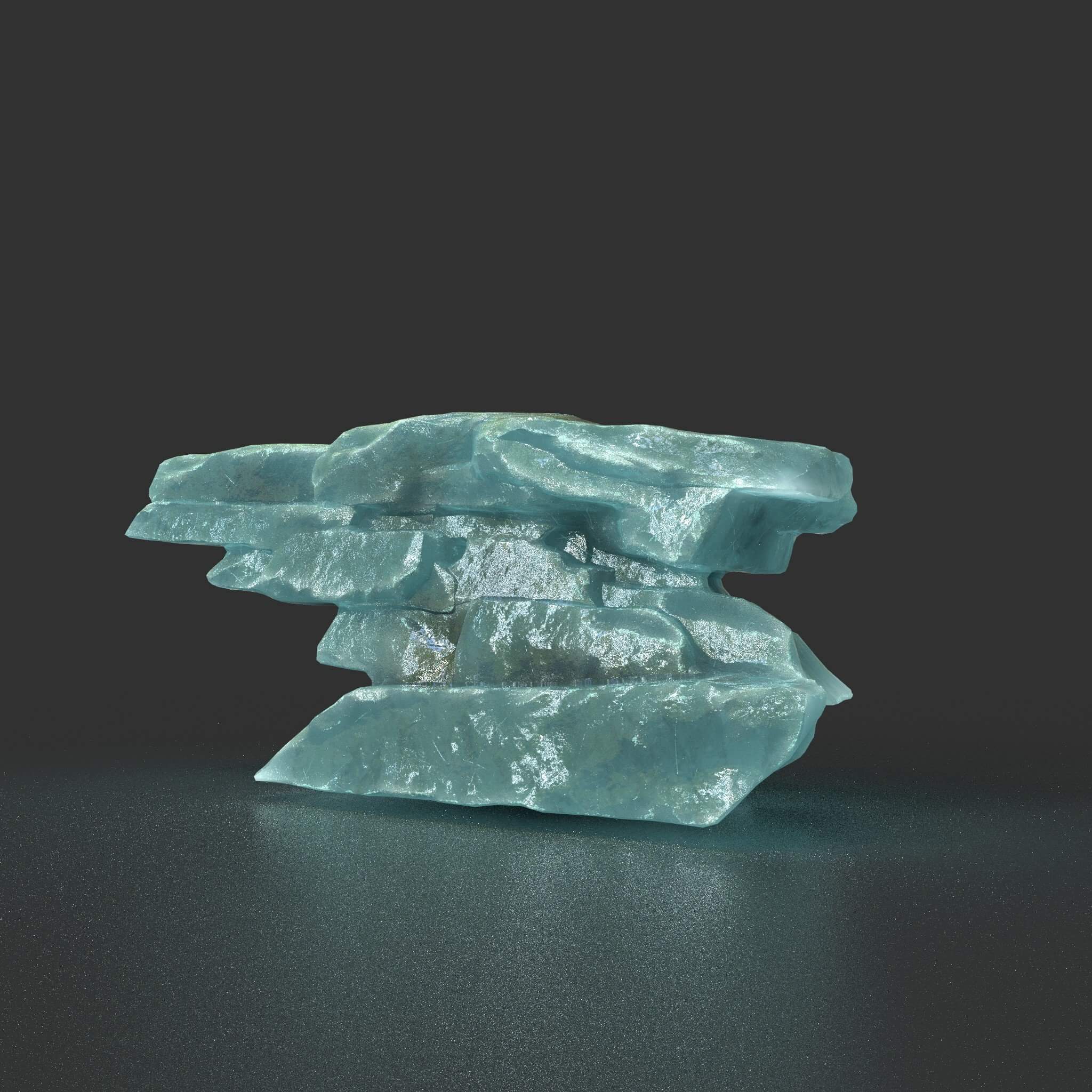 Big Ice Formation 200928 - Frozen 3D Model by 3d-landscape