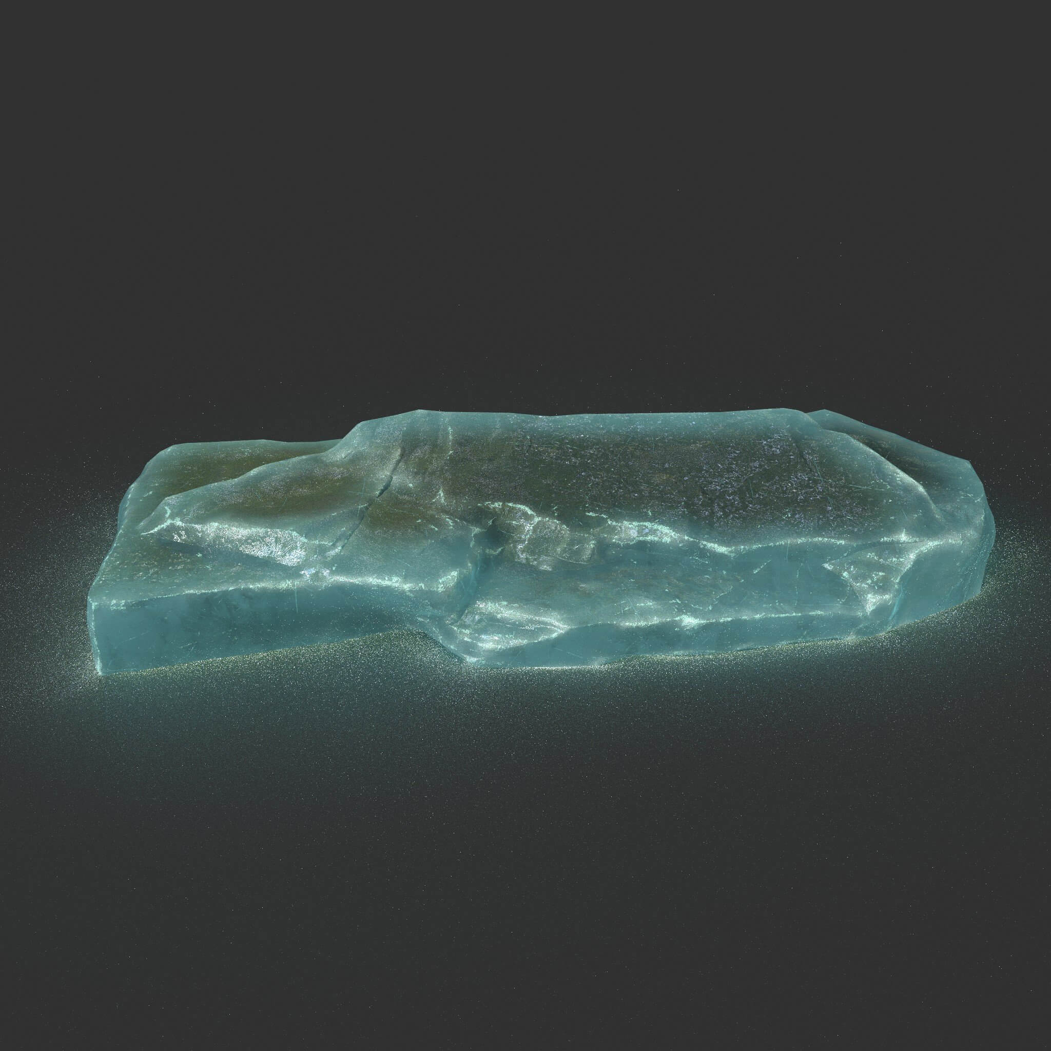 Big Ice Formation 200928 - Frozen 3D Model by 3d-landscape