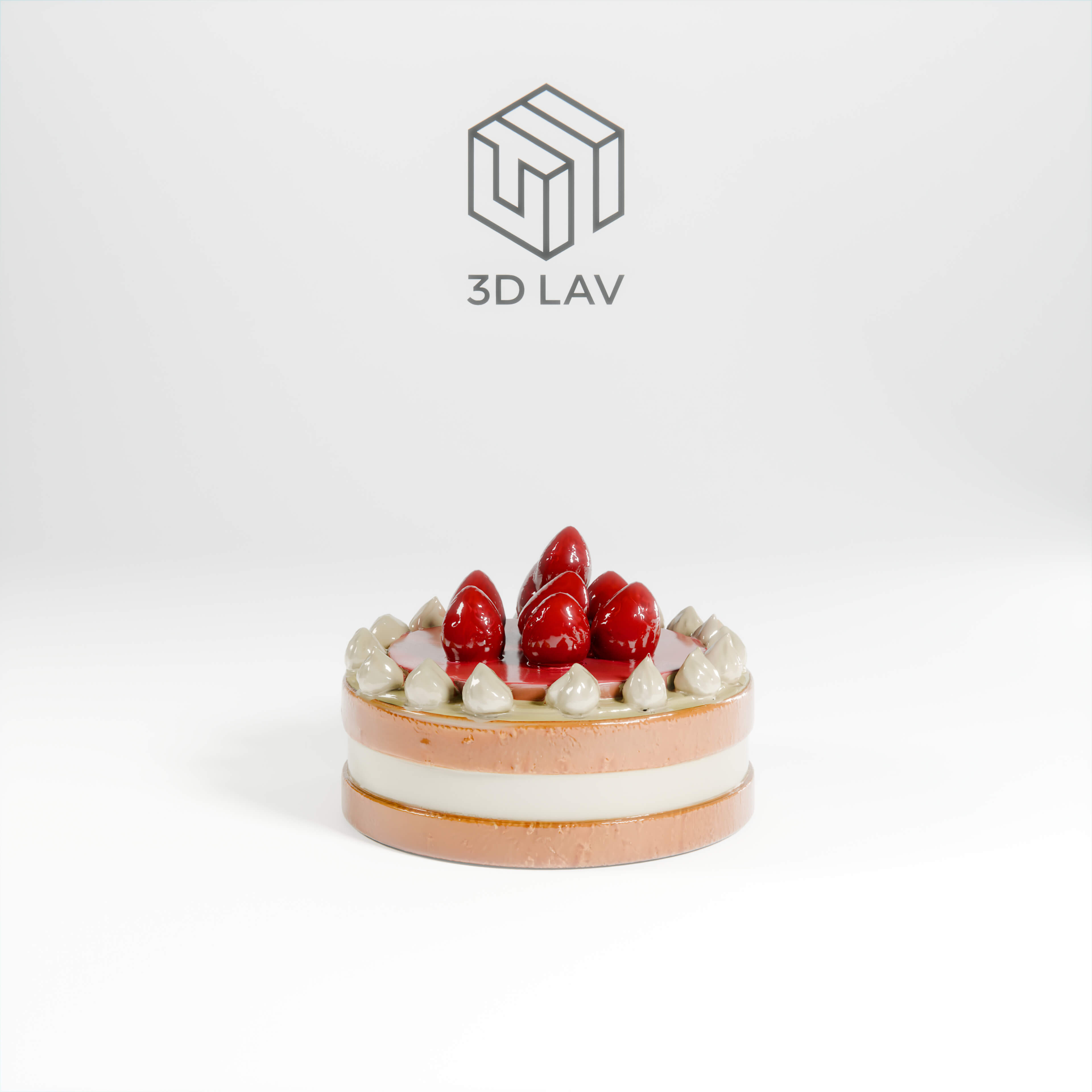 Realistic Cakes - 3D Model by 3D LAV