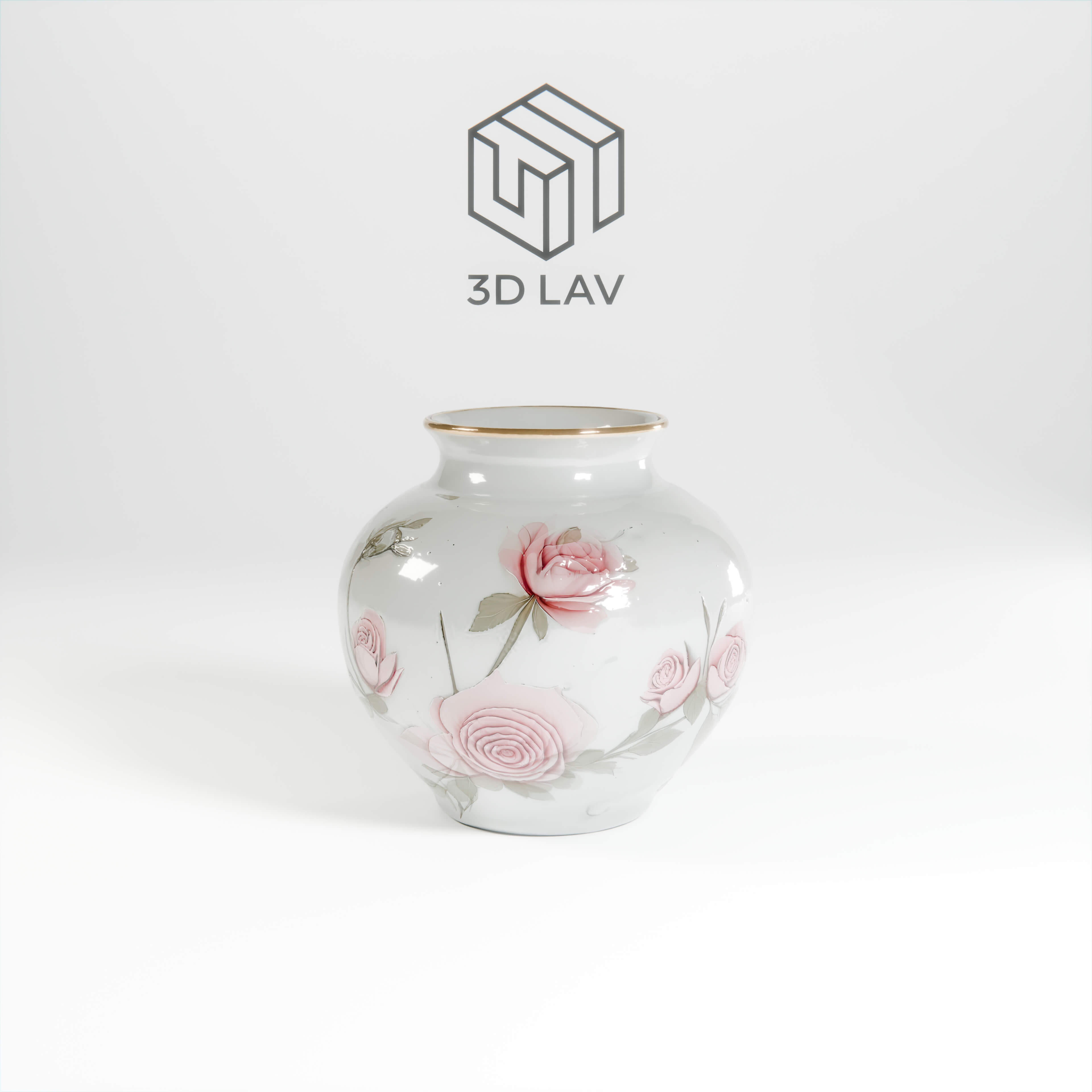 Realistic Ceramic Vases - 3D Model by 3D LAV