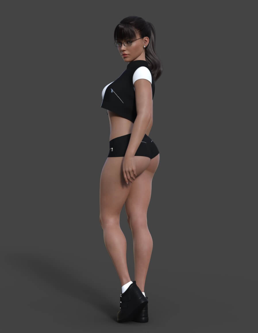 dForce Anna Outfit for GF8 - Daz Content by 3D_Life