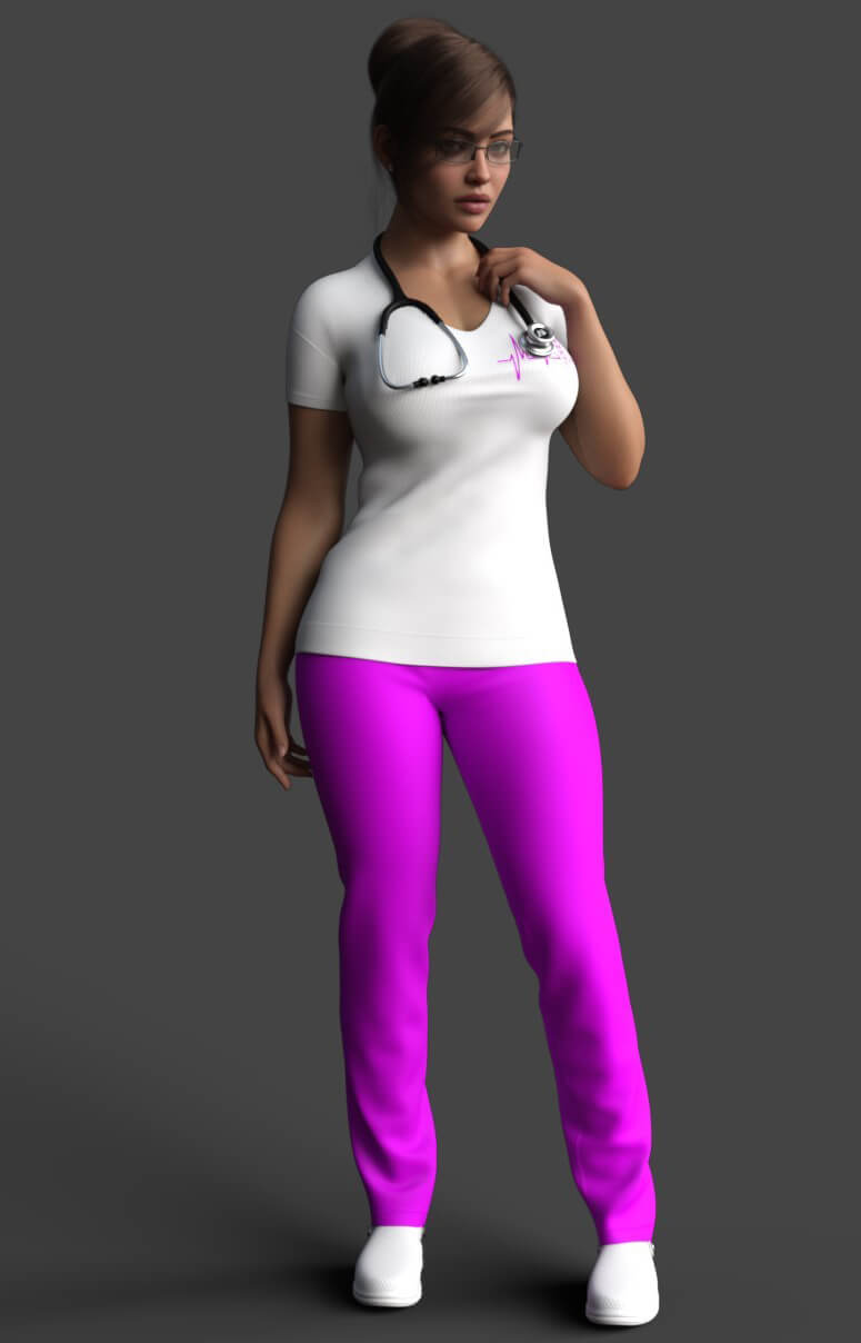 dForce Medical Suit for Genesis 9 - Daz Content by 3D_Life