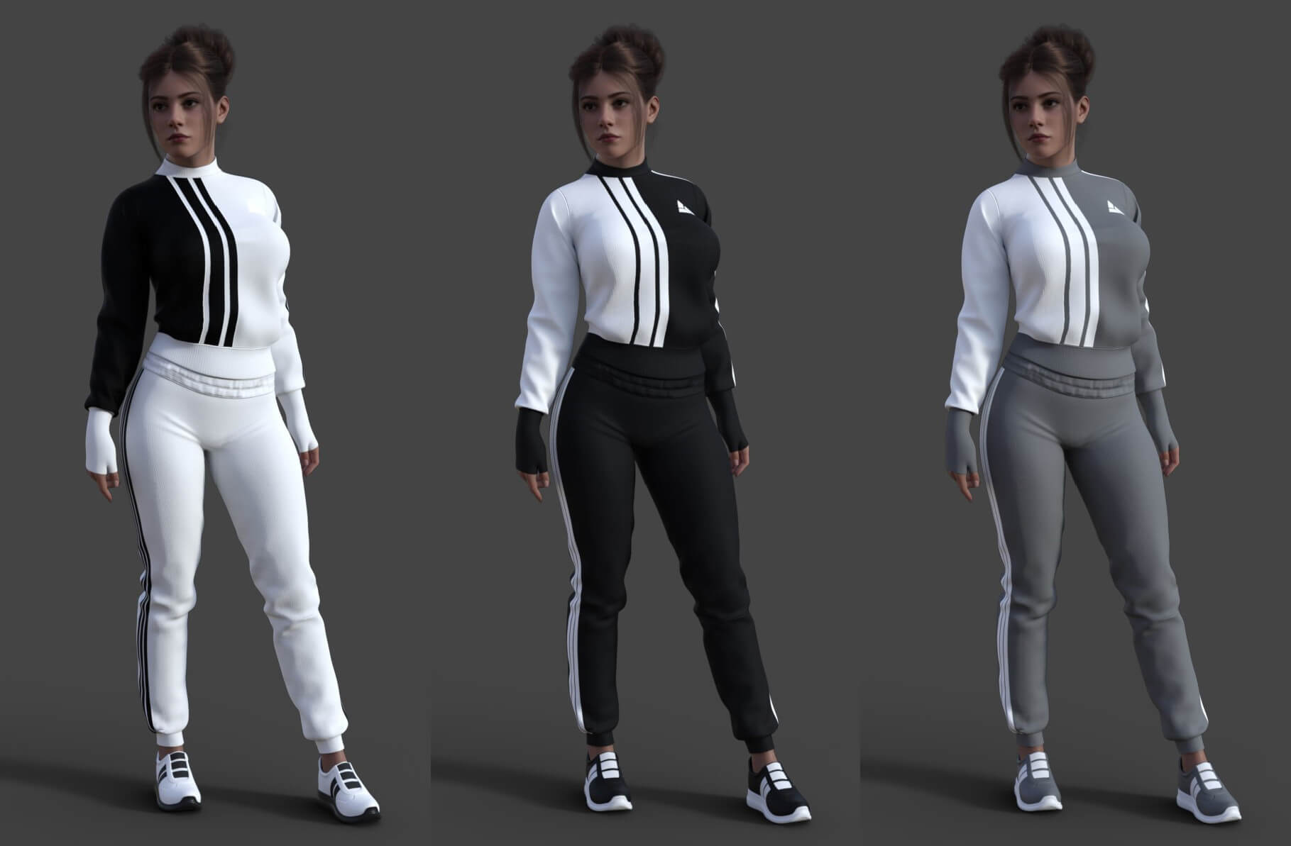 Vasilisa Tracksuit for Genesis 9 - Daz Content by 3D_Life
