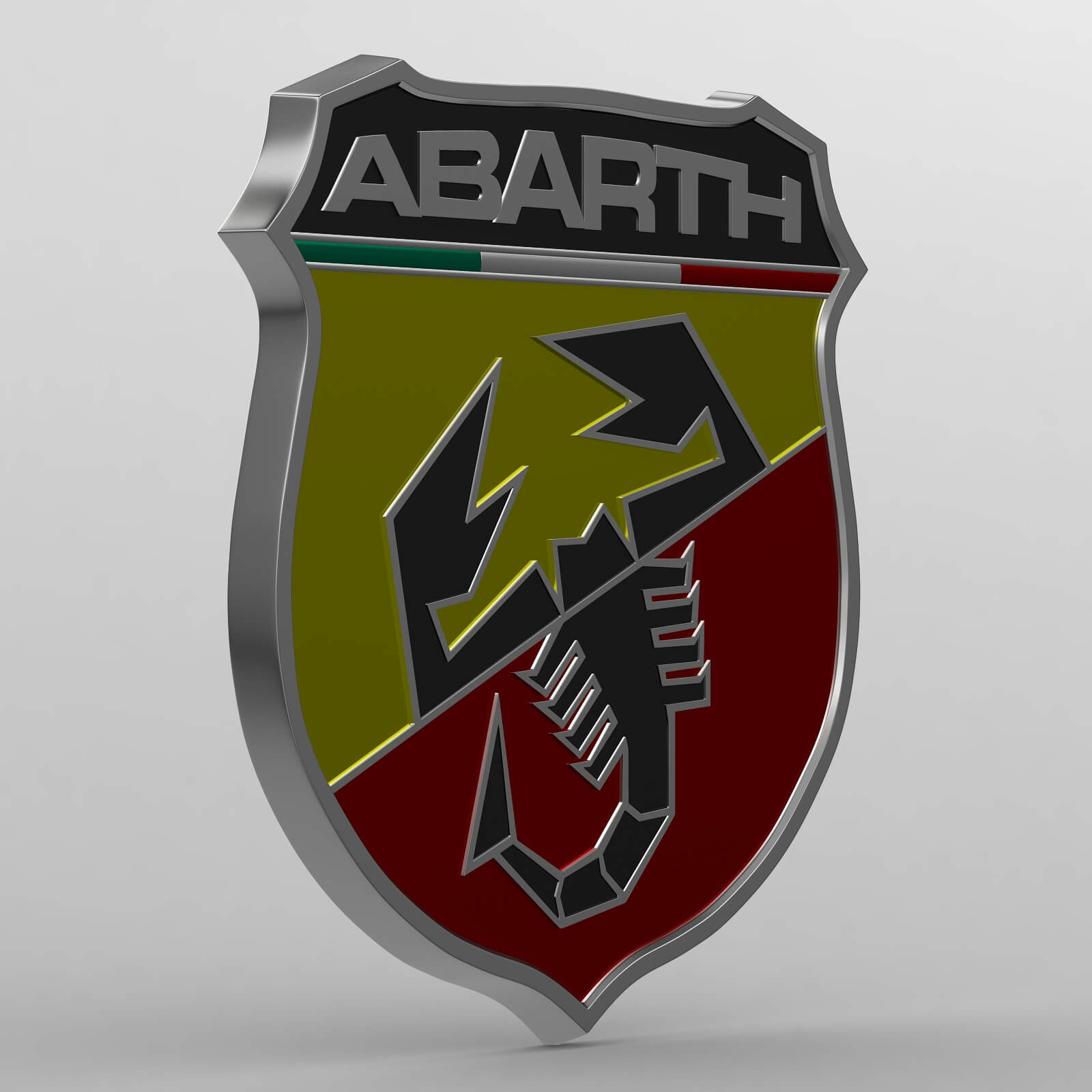 Abarth Logo - 3D Model by 3d_logoman