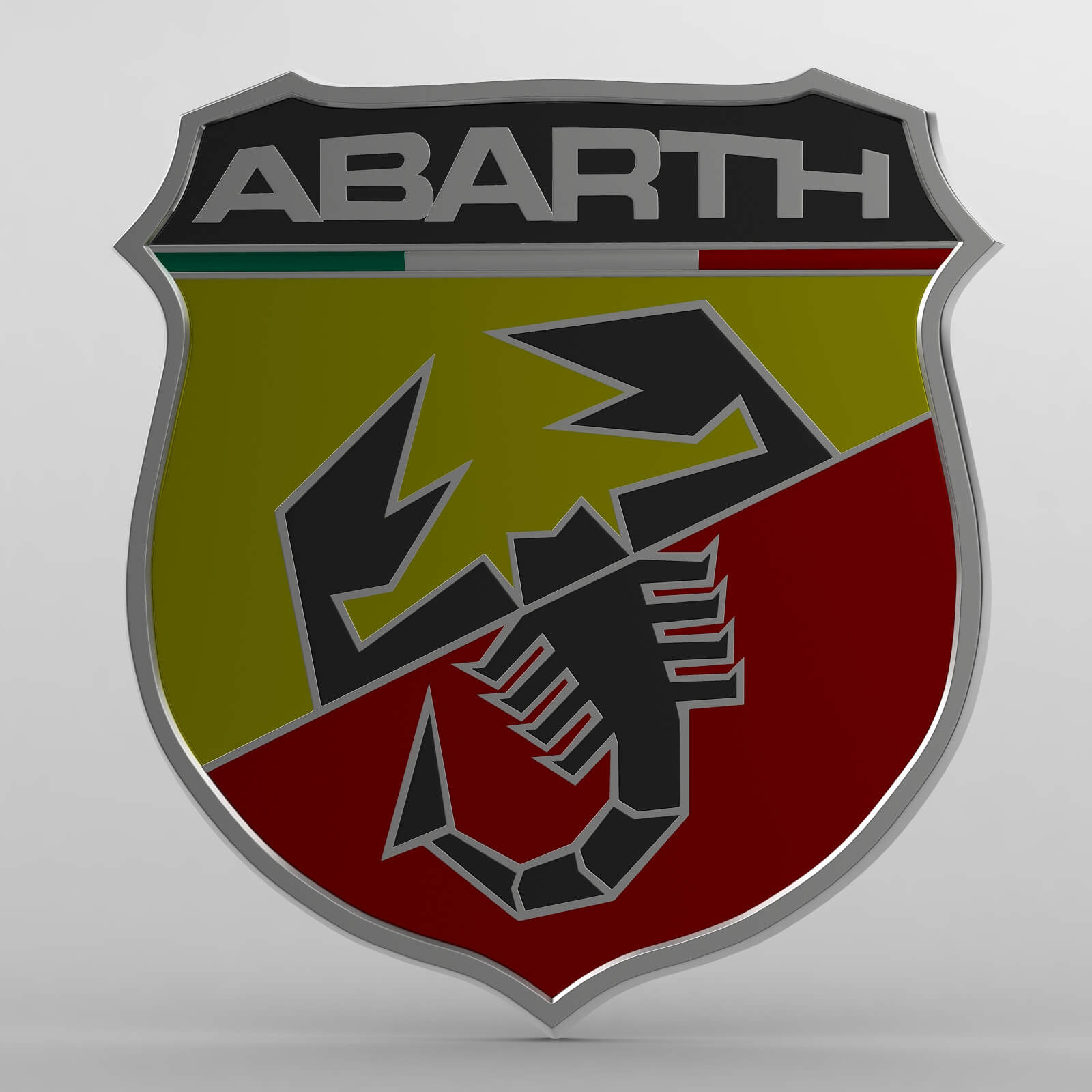 Abarth Logo - 3D Model by 3d_logoman