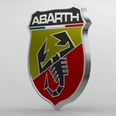 Abarth Logo - 3D Model by 3d_logoman