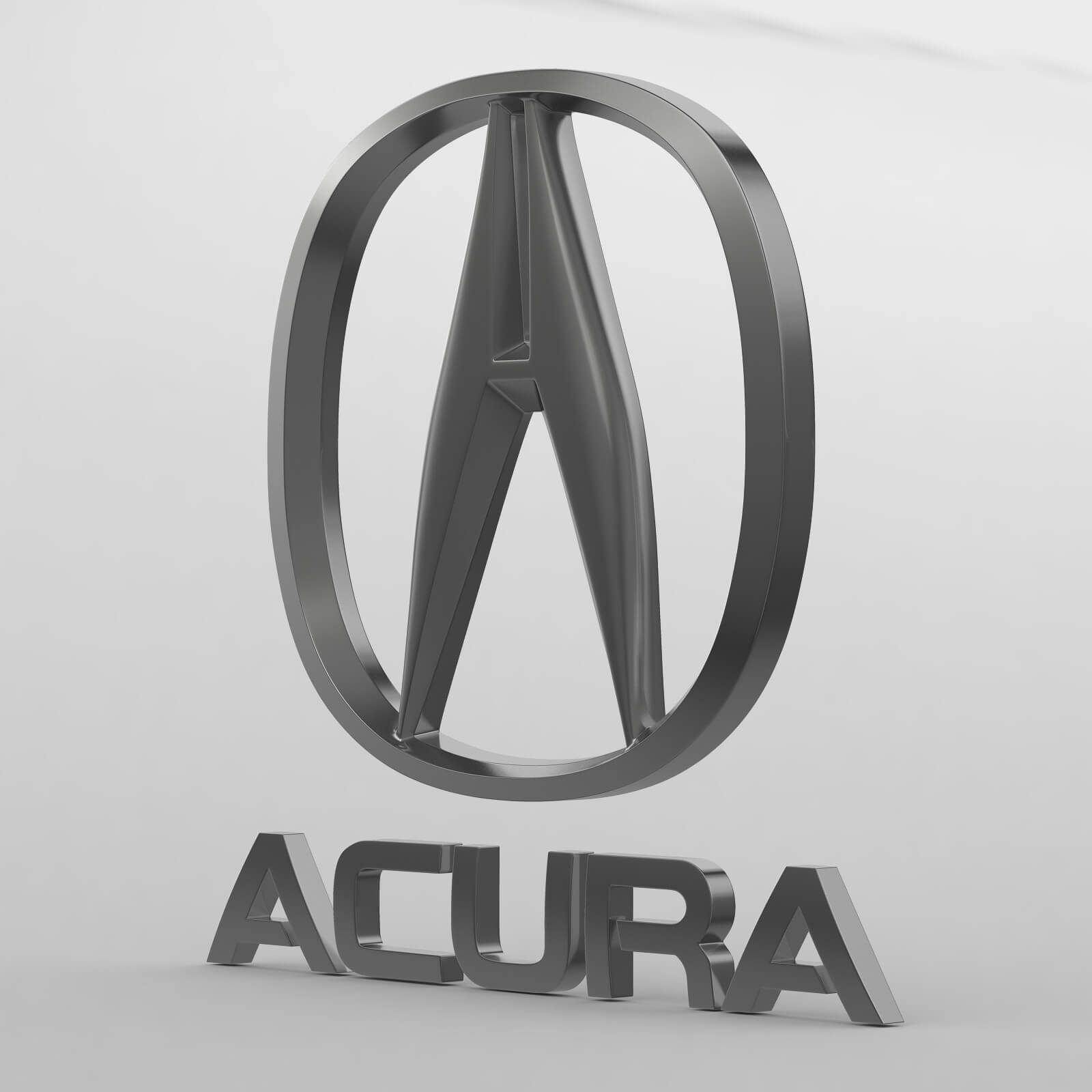 Acura Logo - 3D Model by 3d_logoman