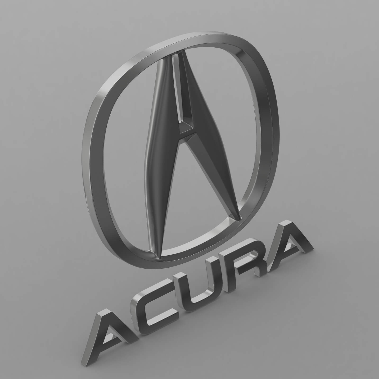 Acura Logo - 3D Model by 3d_logoman
