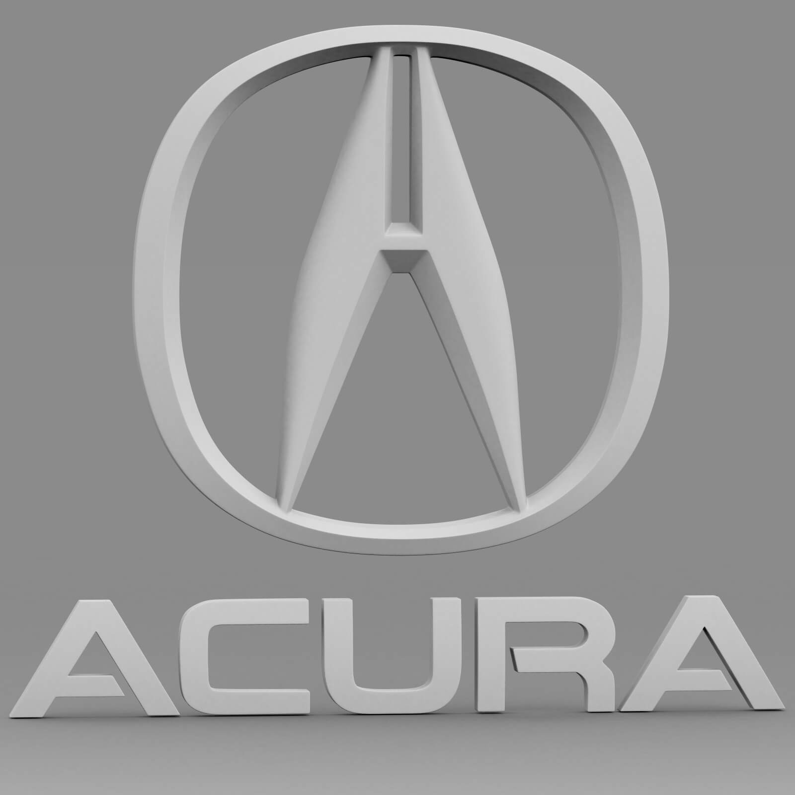 Acura Logo - 3D Model by 3d_logoman