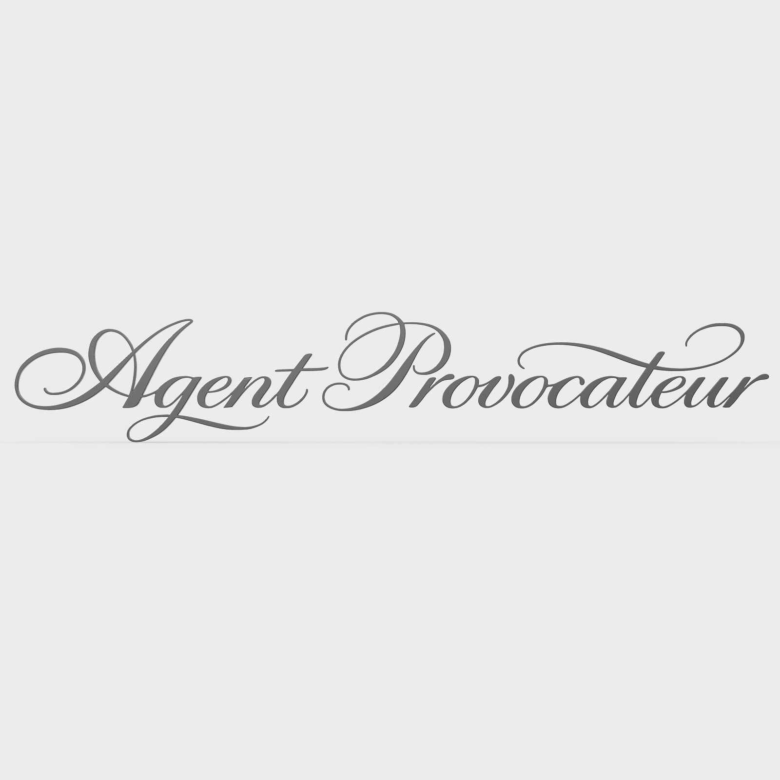 Agent Provocateur Logo - 3D Model by 3d_logoman