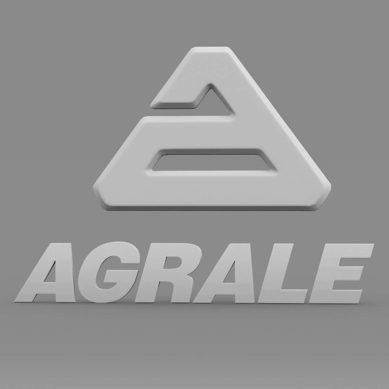 Agrale Logo - 3D Model by 3d_logoman