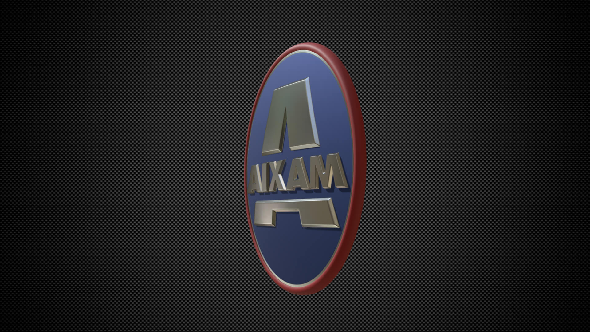 Aixam Logo - 3D Model by 3d_logoman