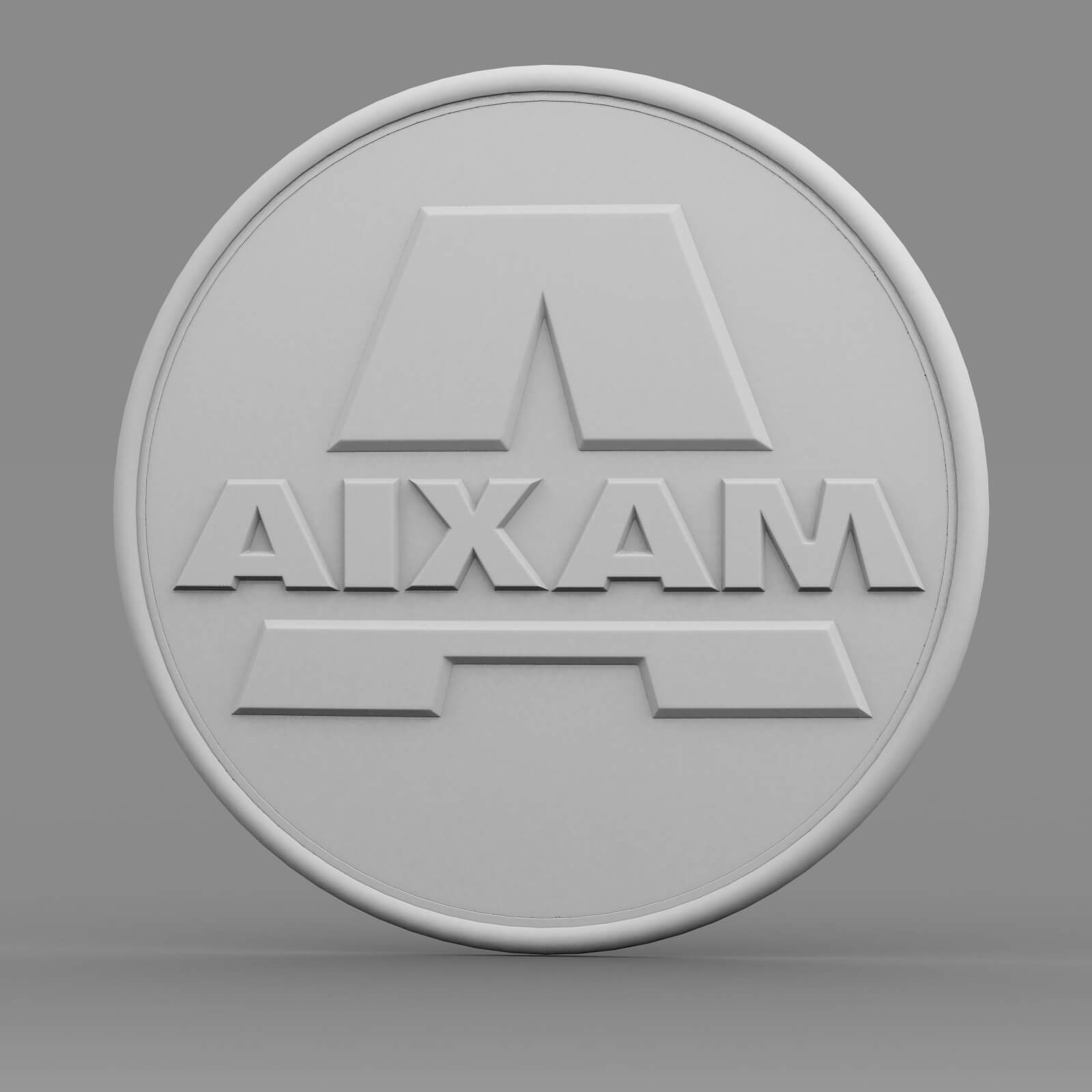 Aixam Logo - 3D Model by 3d_logoman