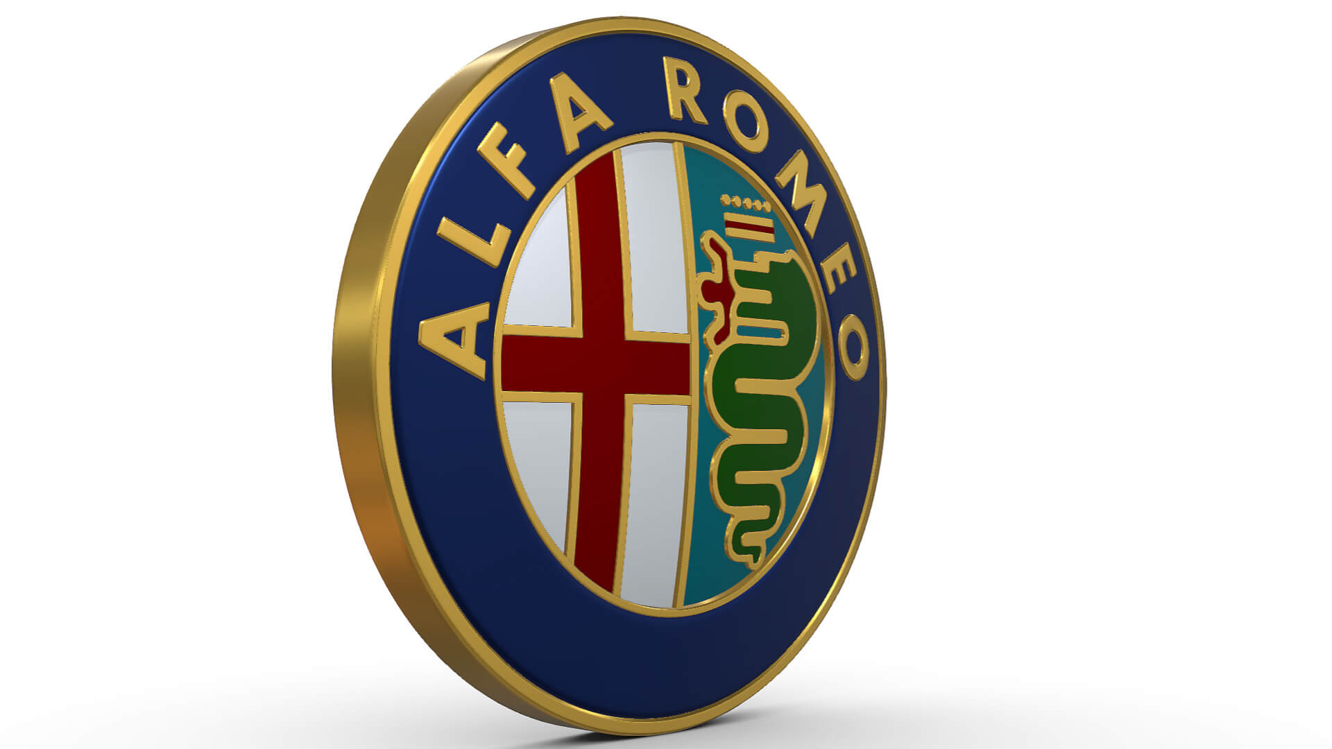 Alfa Romeo Logo Dxf