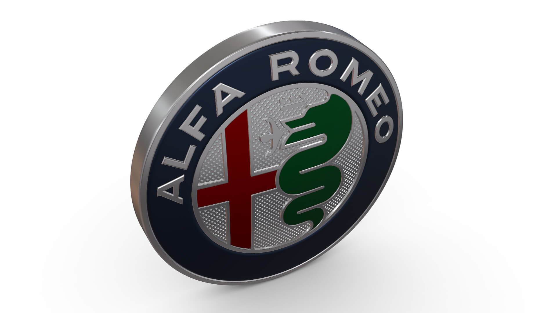 Alfa Romeo Logo - 3D Model by 3d_logoman